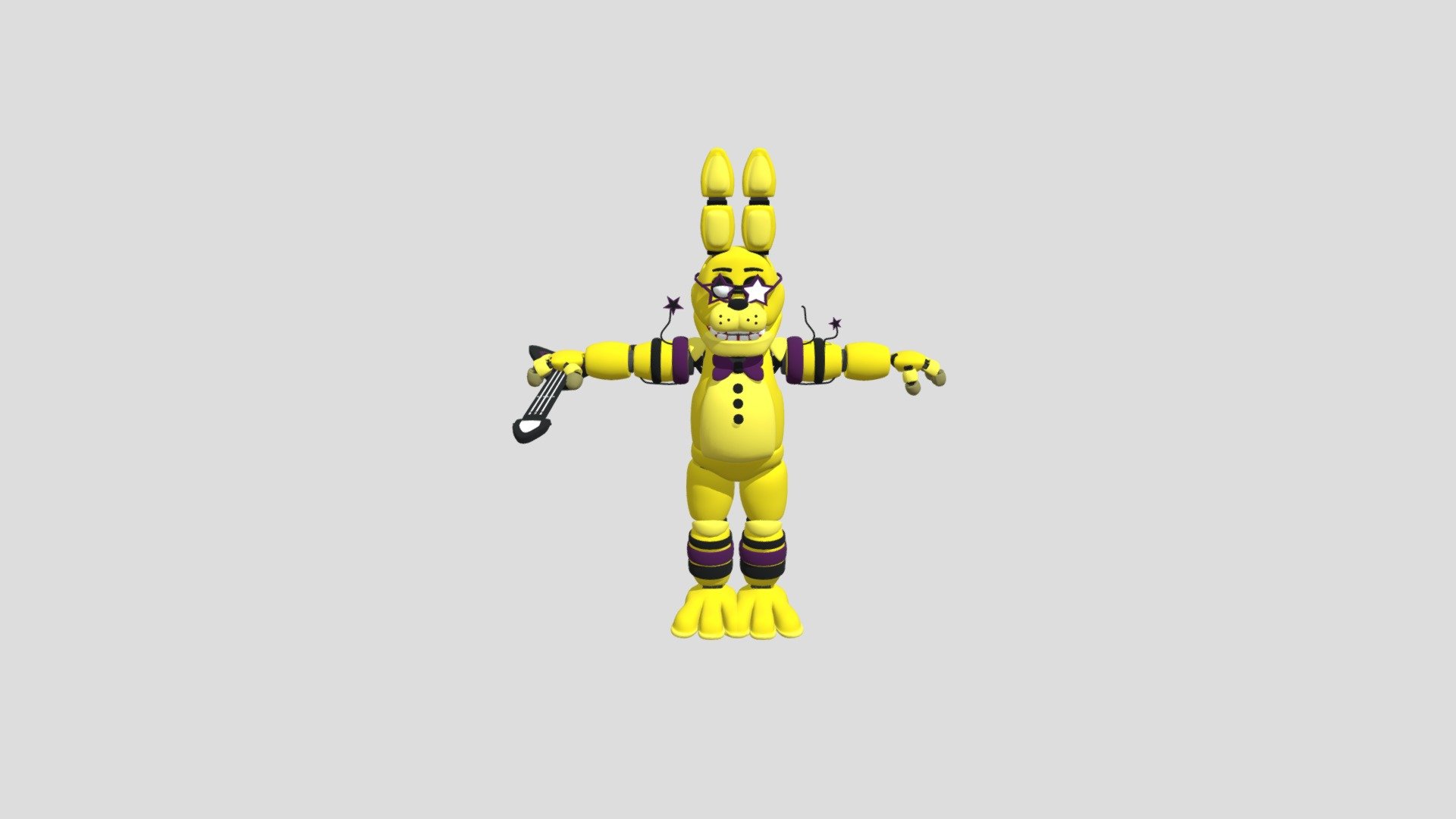 Bun-Zai's Freak SpringBonnie - Download Free 3D model by Sammy The ...