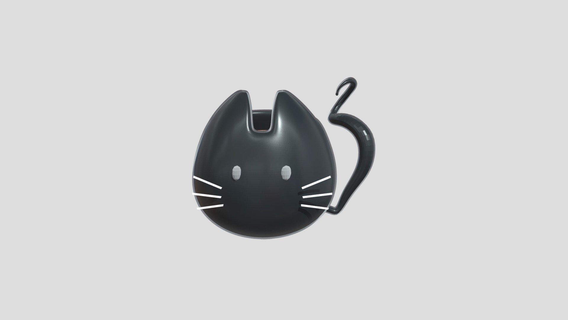 CUP CAT - 3D model by lamar_sense (@lady44396) [b4d7850] - Sketchfab