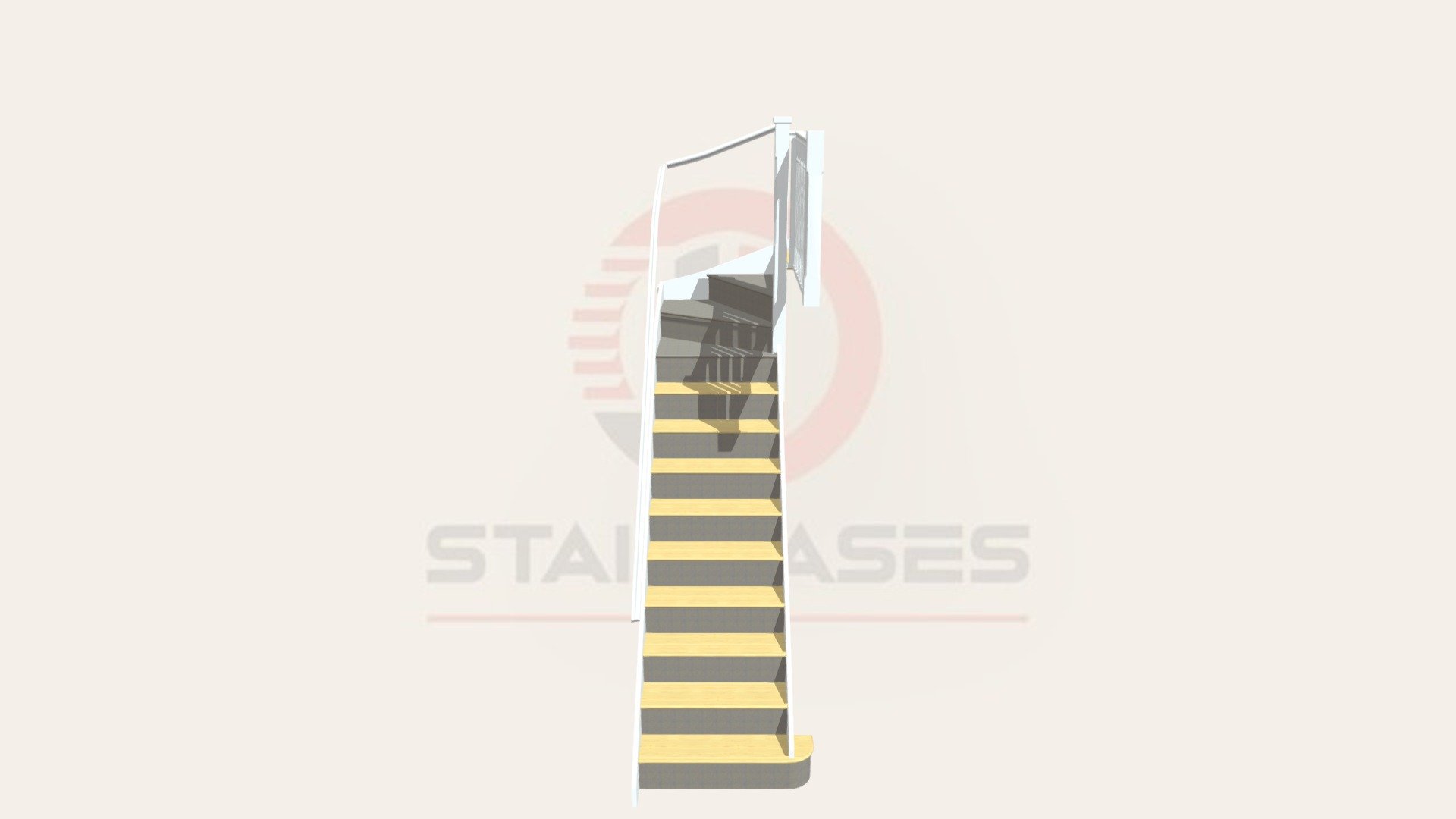 MAIDSTONE - 3D model by JD Staircases LTD (@JDStaircases) [b4d9133 ...
