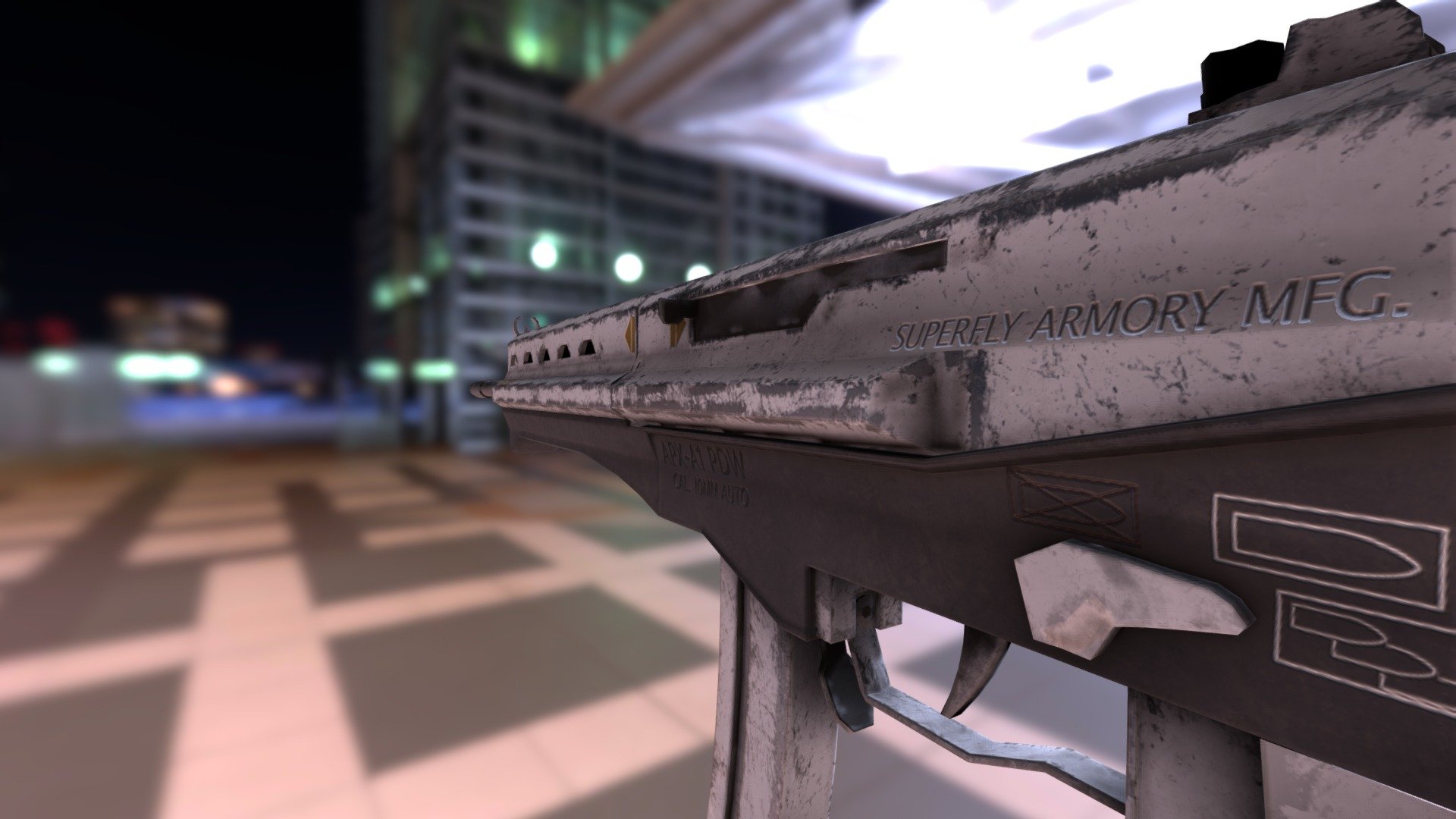 APX Submachine Gun - 3D model by moog! (@TacticalGlaceon) [b4da430 ...