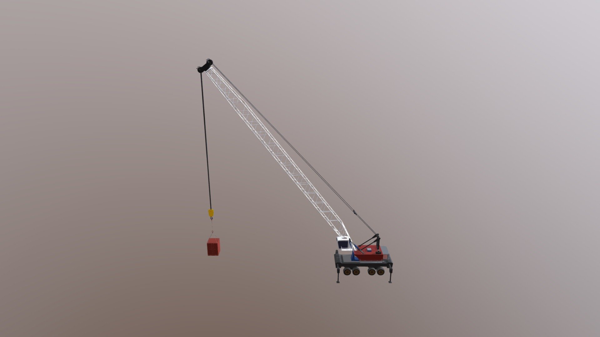 ASCO Dock Crane - 3D model by coull3d [b4db03e] - Sketchfab