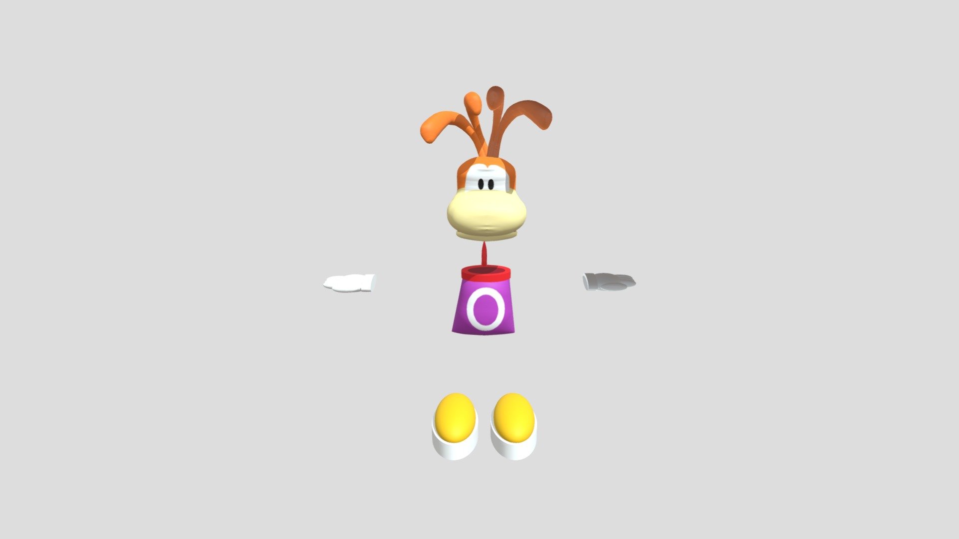 Rayman the Animated Series - Rayman - Download Free 3D model by gus5504 ...