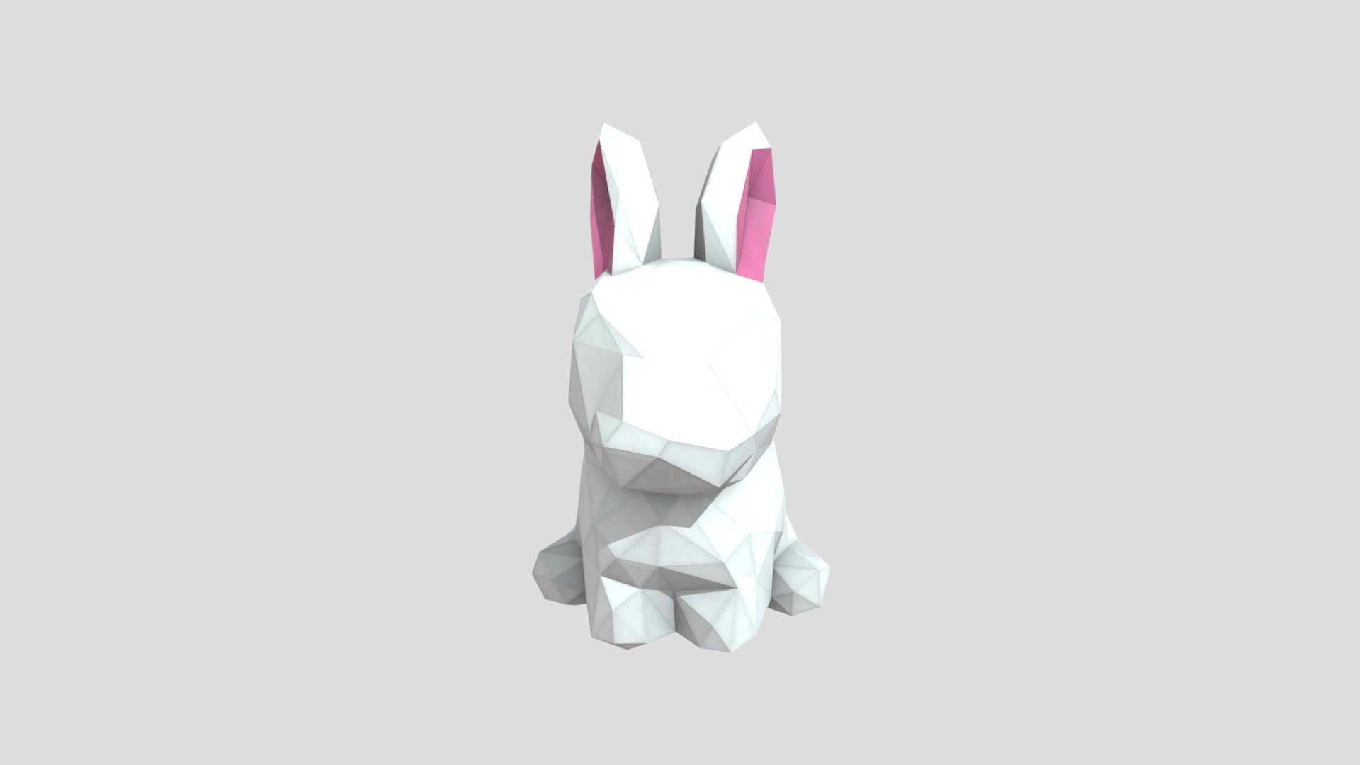 Rabbit, Low Poly 202212-3 - 3D model by O-tolab [b4dc447] - Sketchfab