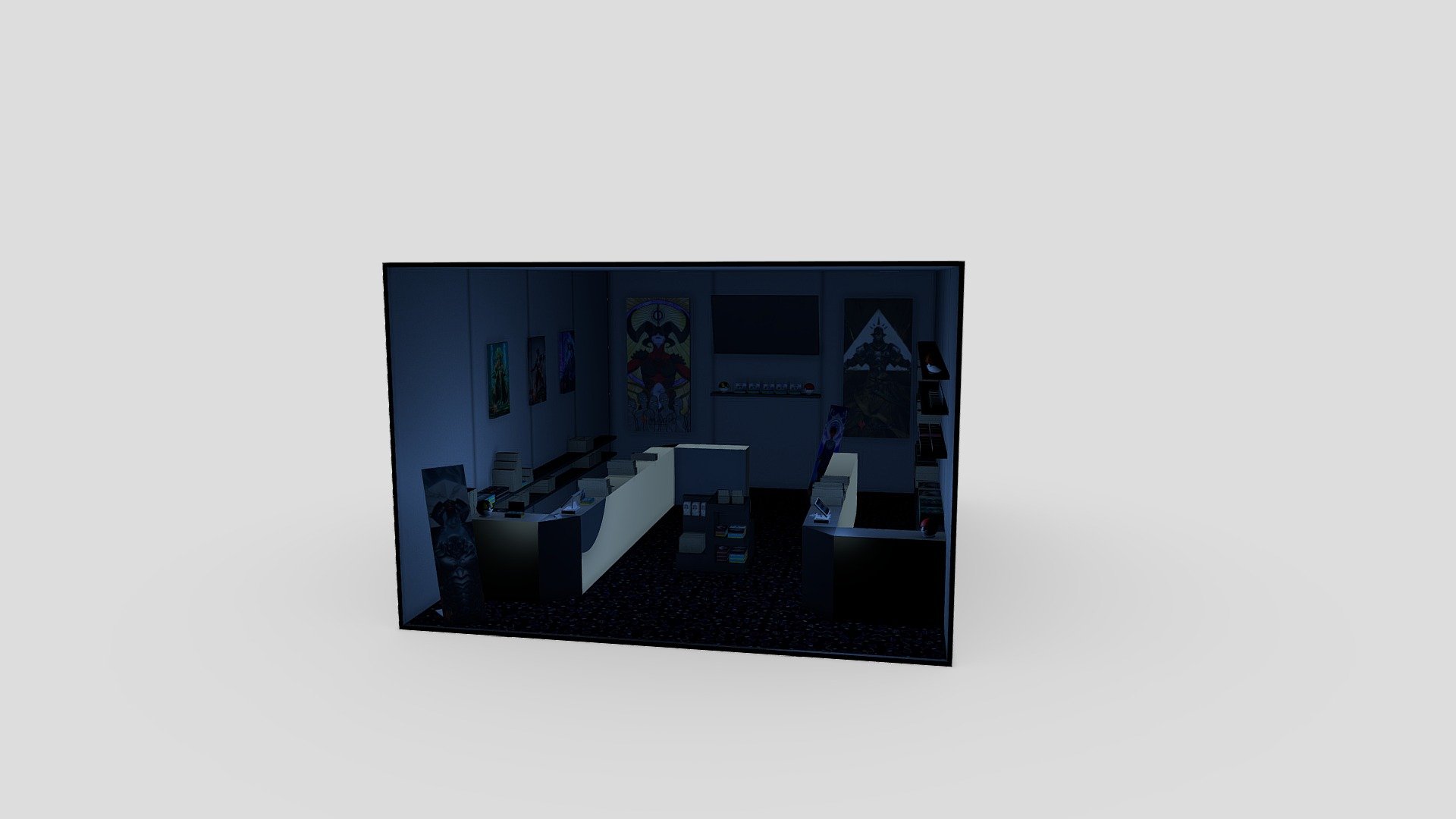 Final Project - TCG Shop - 3D model by Koryk [b4dda01] - Sketchfab