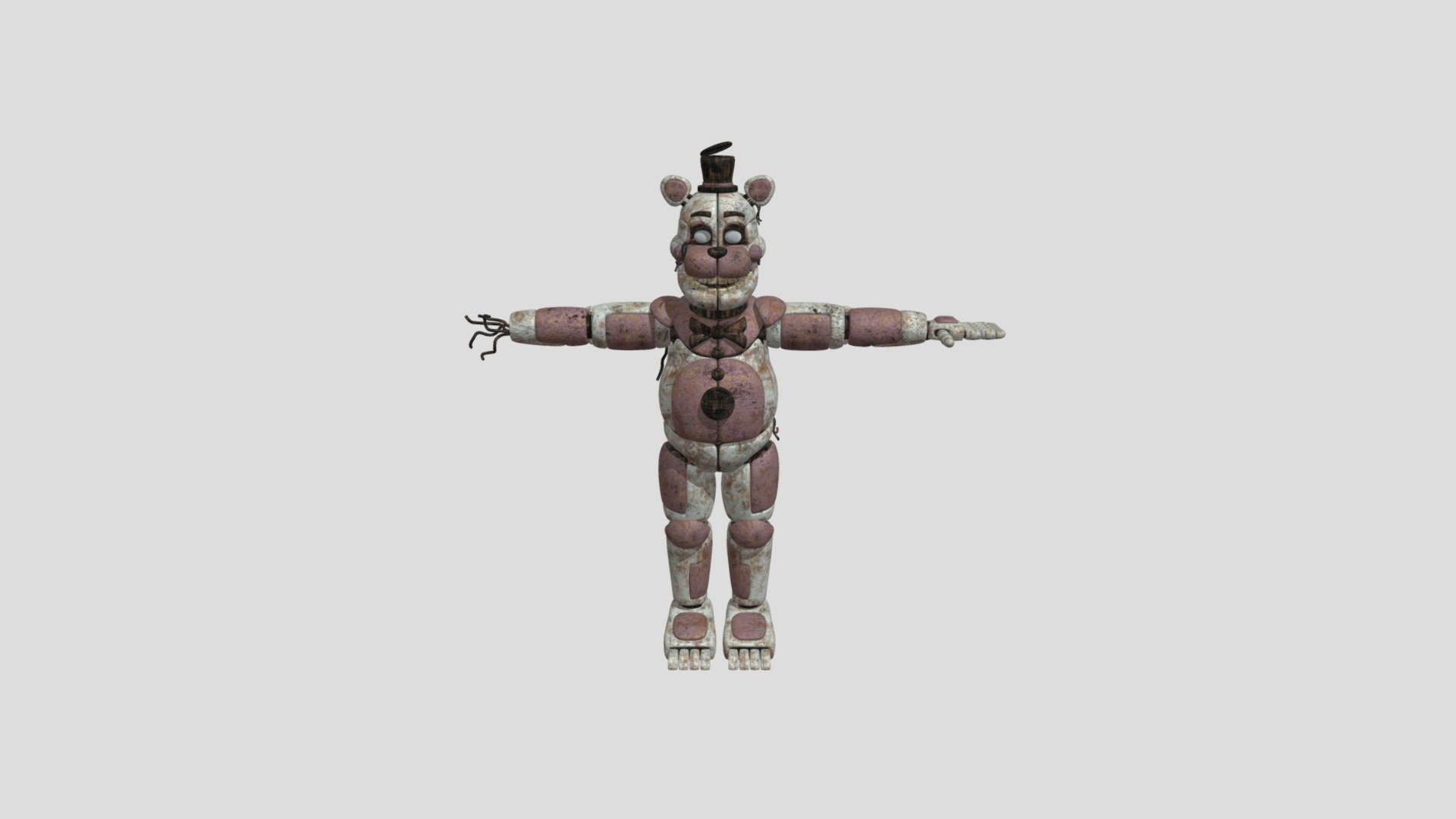 CTW Funtime Freddy - Download Free 3D model by Fnaf_p3d [b4ddac5 ...