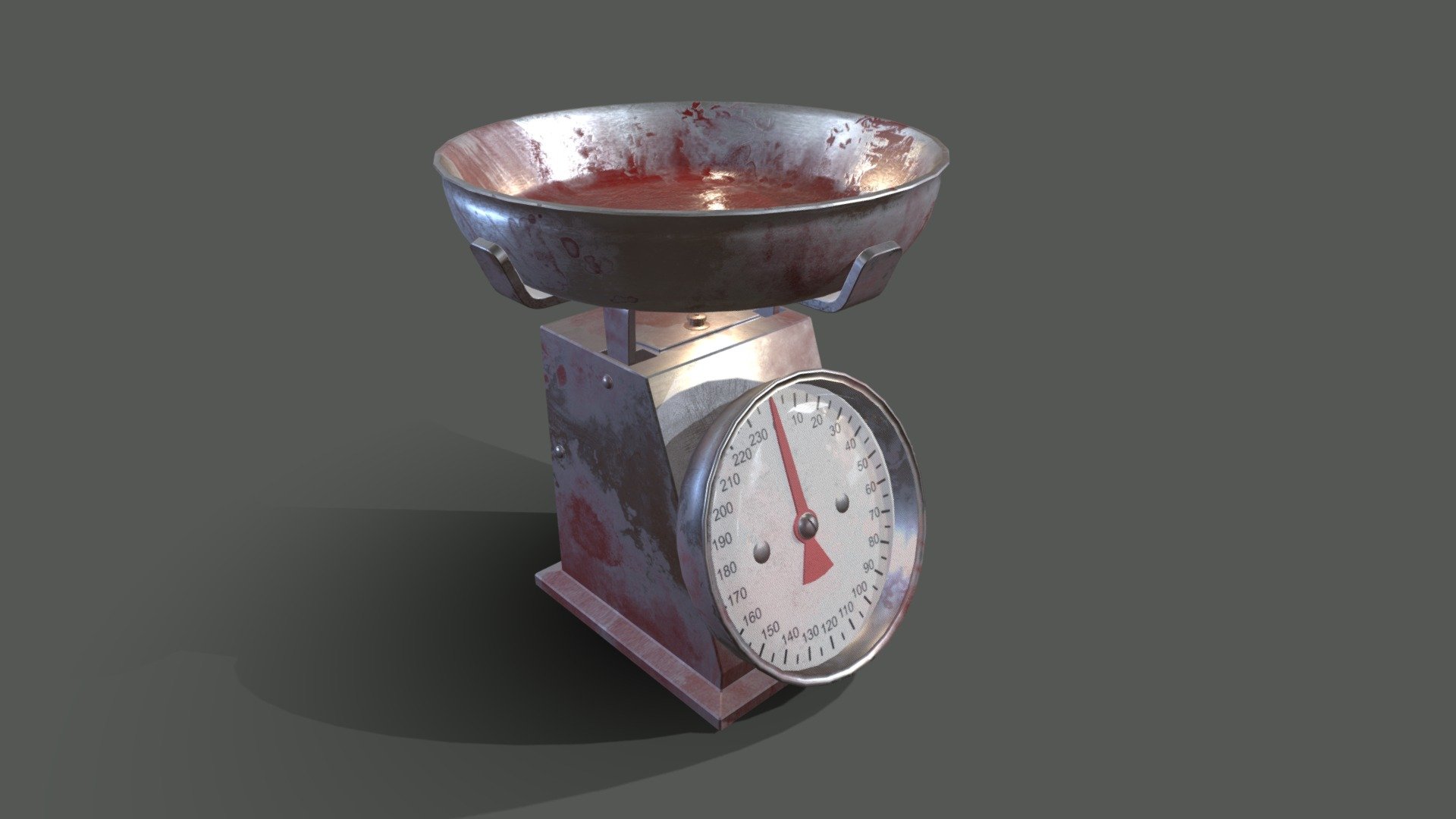 Meat scale - 3D model by emistew14 [b4de09d] - Sketchfab