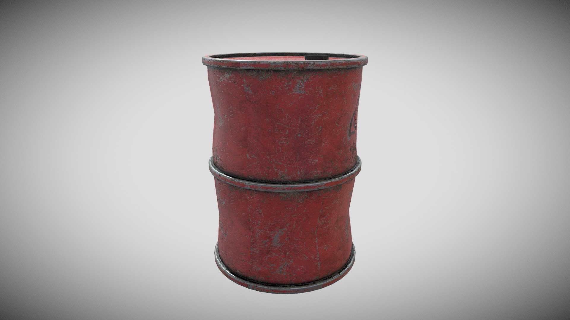 Explosive Barrel prop - Download Free 3D model by Michael.G ...