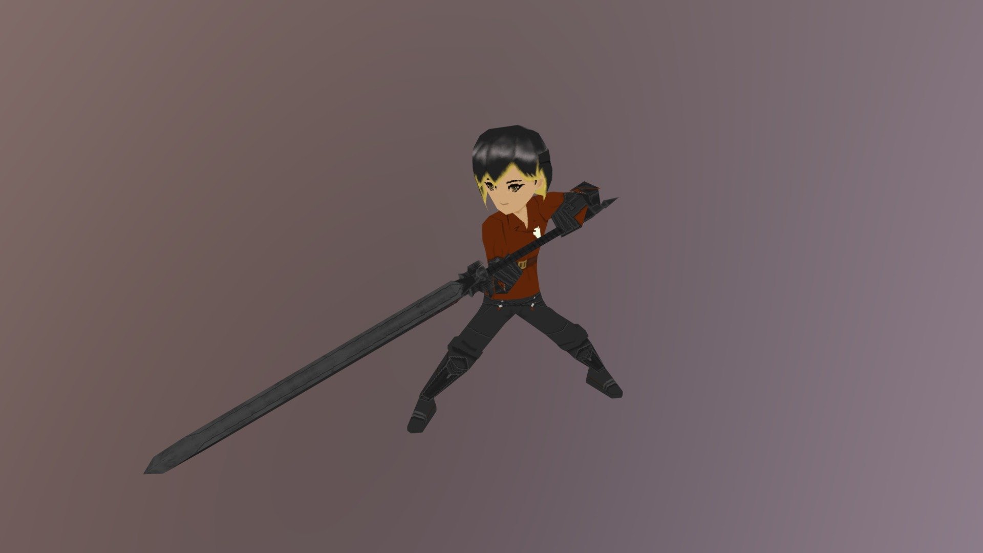 Low Poly Final Fantasy XIV character - 3D model by Twisty (@Twistano ...