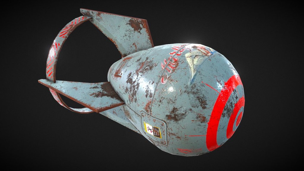 Bomb - 3D model by killbourne [b4e1750] - Sketchfab