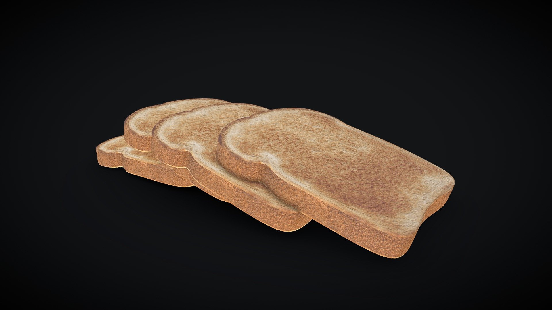 Sliced Bread - 3D model by Kayozz (@sachinkr858895) [b4e1e8a] - Sketchfab