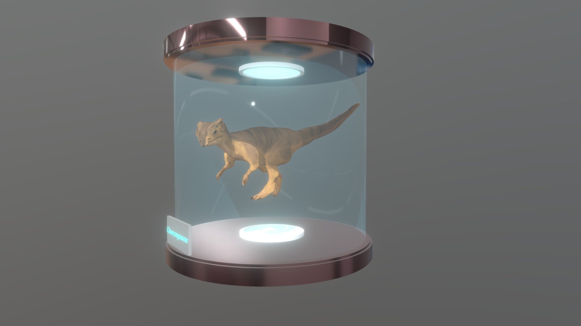 Dinosaur model Chaoyangsaurus - Download Free 3D model by ParoxysmKing ...