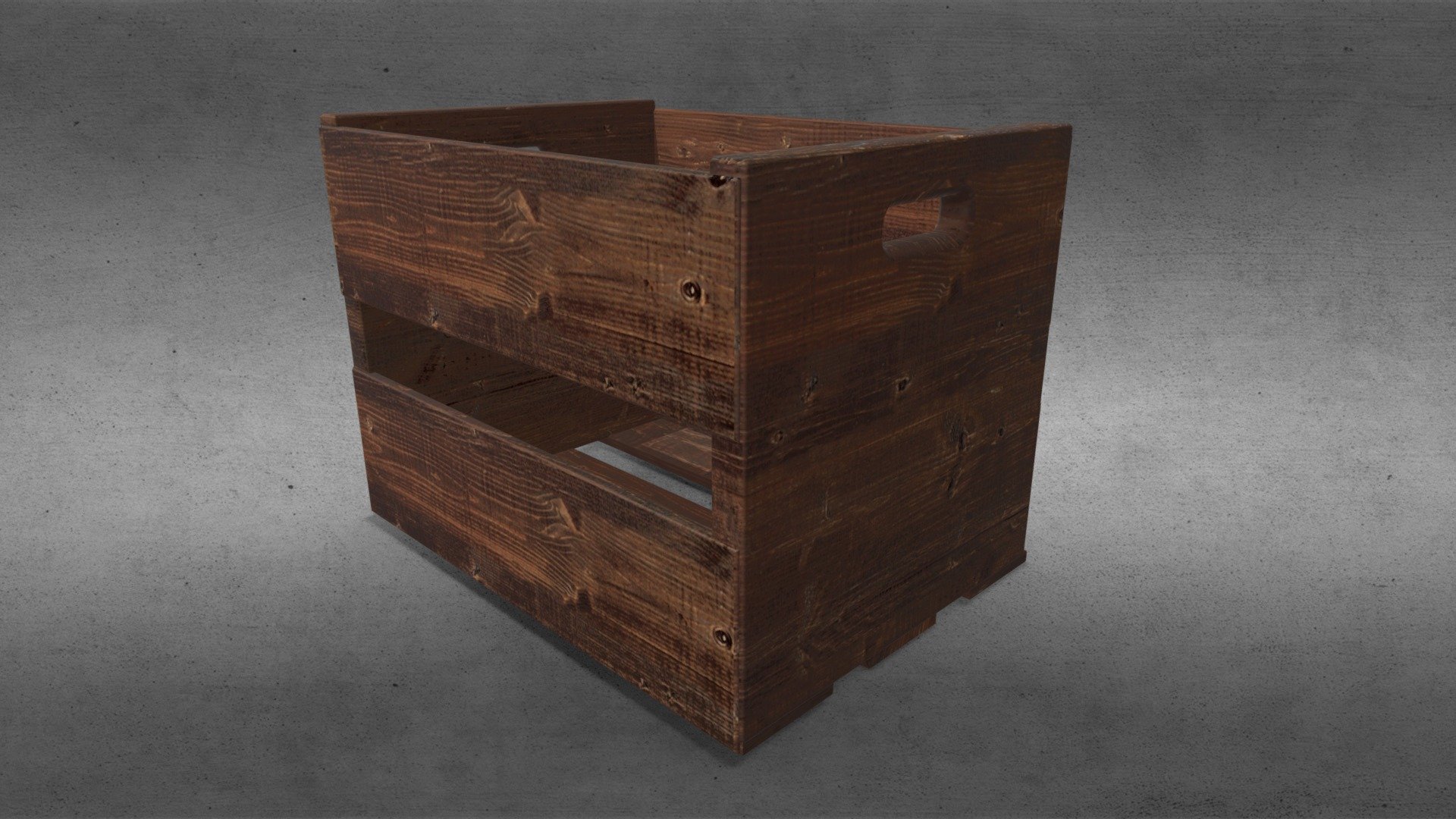 Wood Crate, Woodruff Test - 3D model by twprint [b4e3064] - Sketchfab