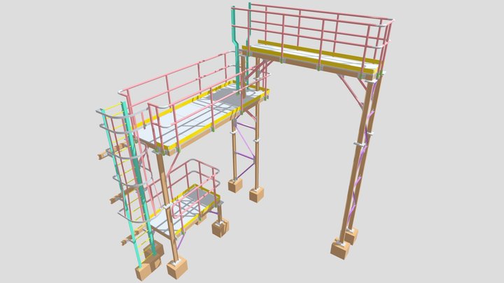 Steel-structure 3D models - Sketchfab