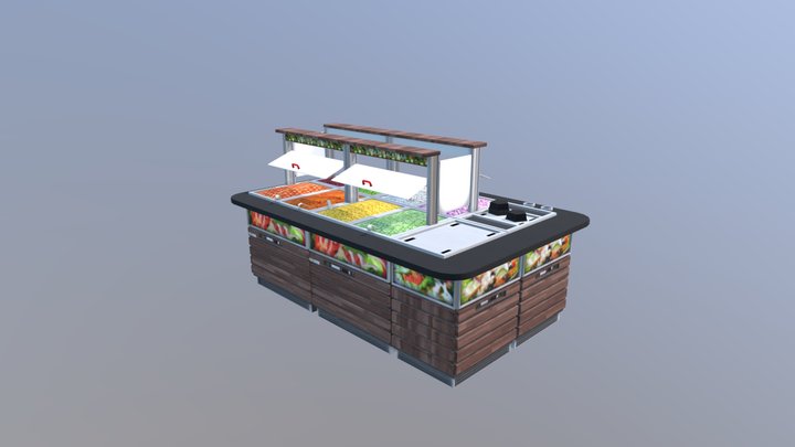 Salad-bar 3D models - Sketchfab
