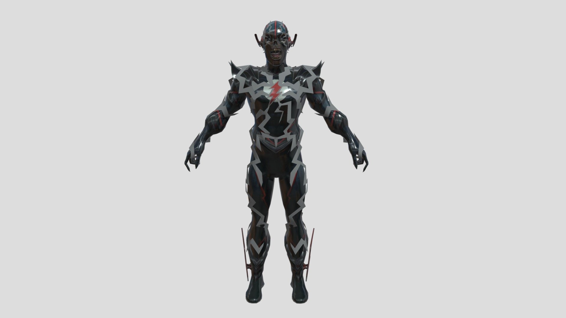 Legendary Black Flash(Textured)(Rigged) - Download Free 3D model by 3D ...
