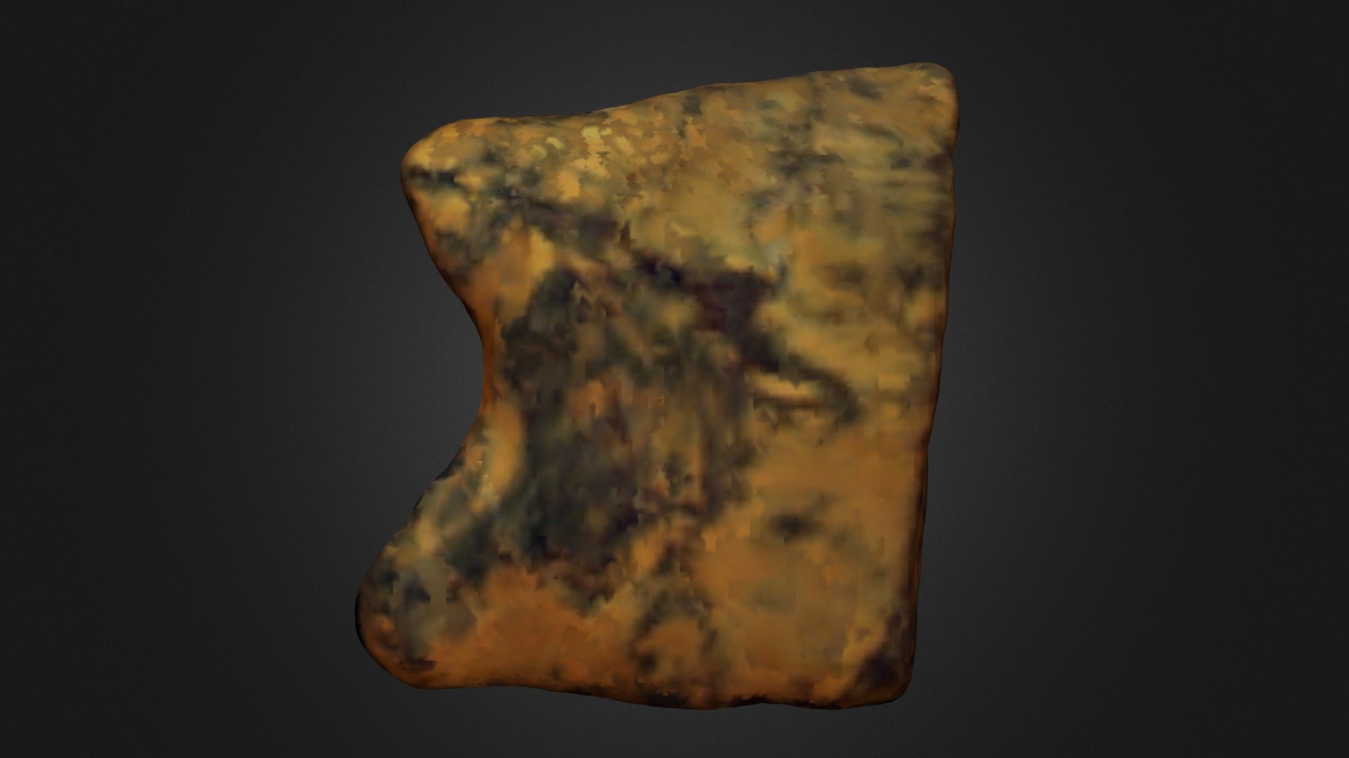 DdJf-9 Late Paleo Lanceolate Point Base - 3D model by Lakehead ...