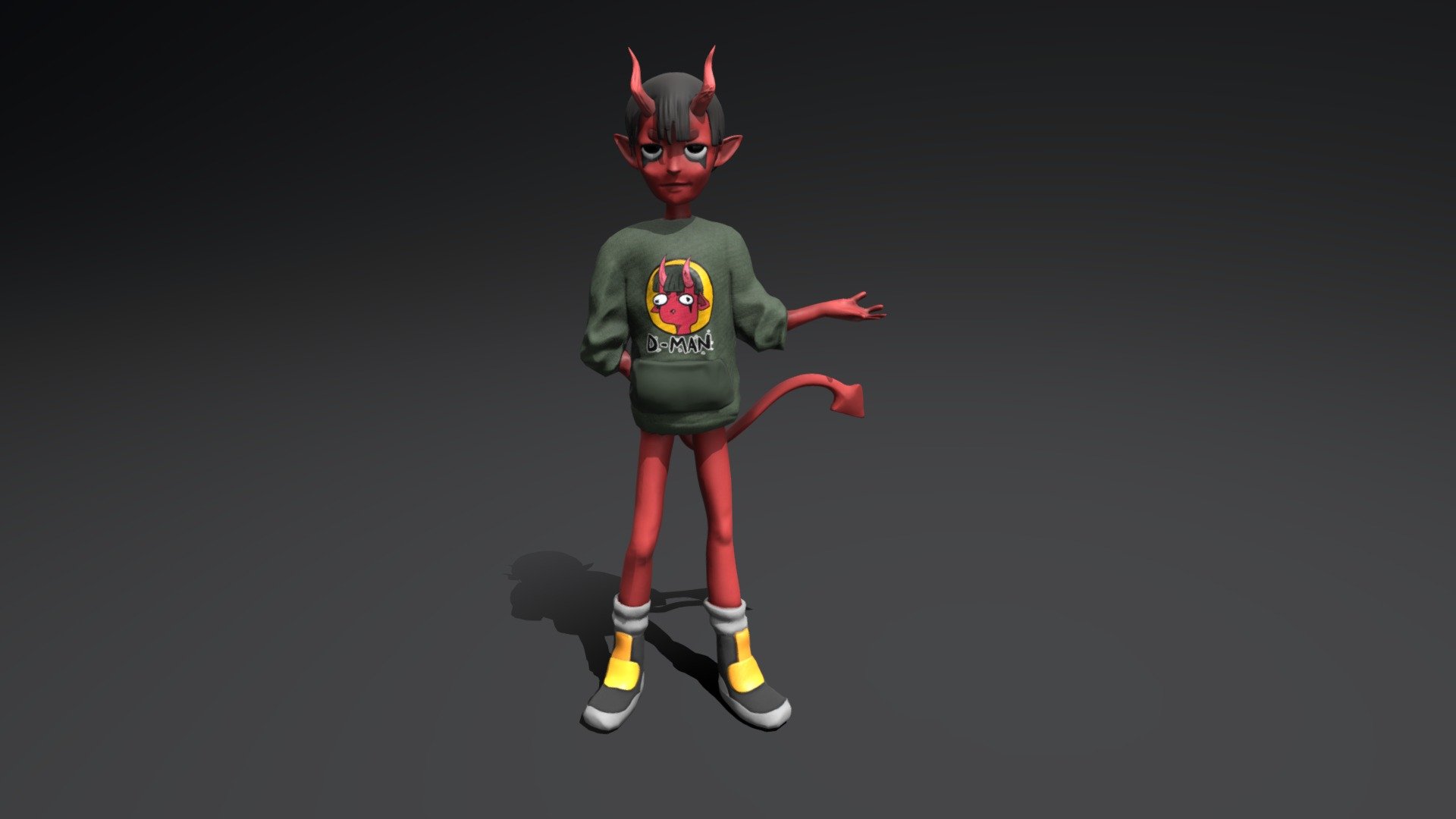 D-Man - 3D model by Jack Teviotdale (@CoolBoyArt) [b4e7384] - Sketchfab