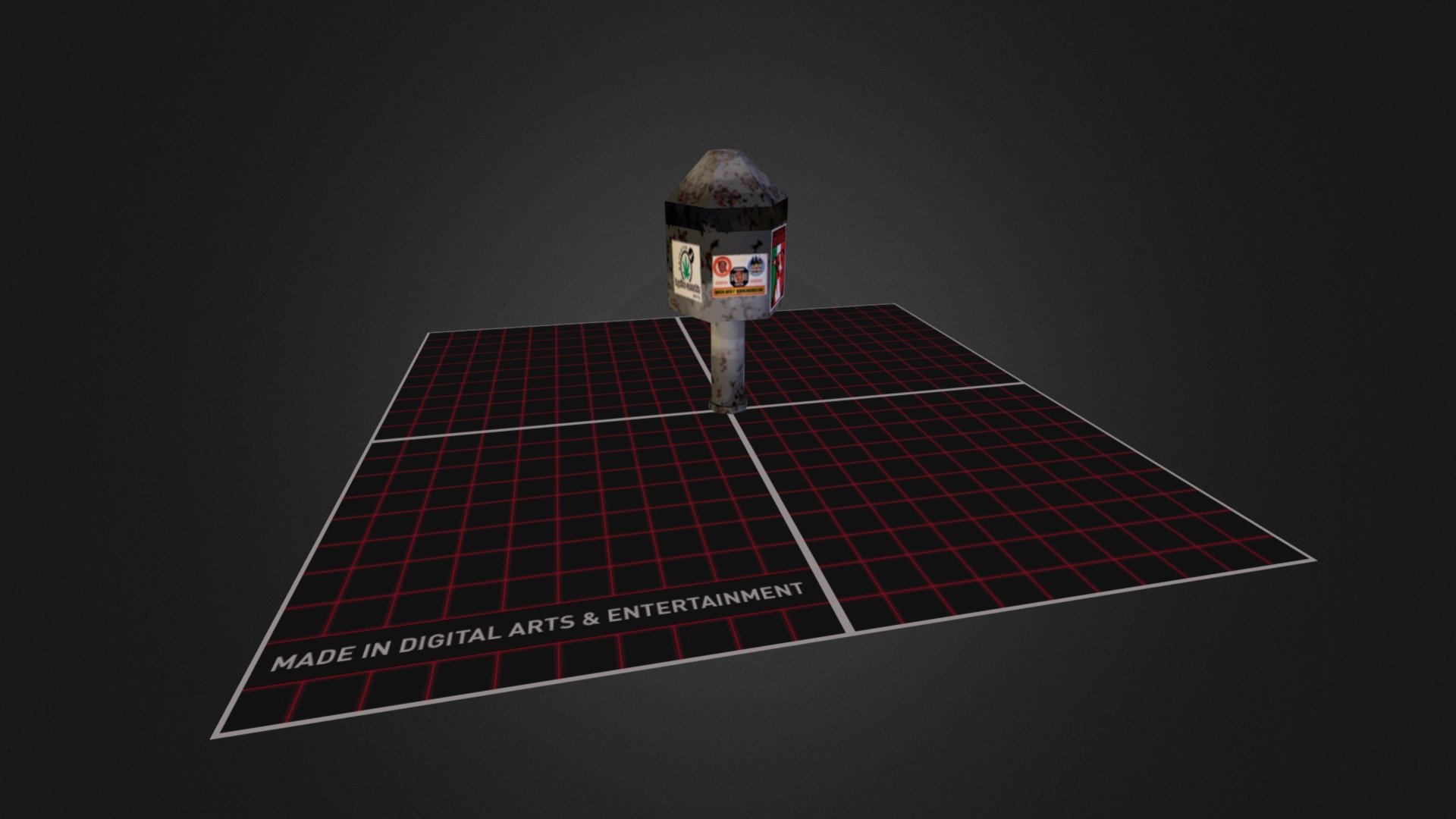 Bin (low poly) - 3D model by michiel.rogissart [b4e941e] - Sketchfab