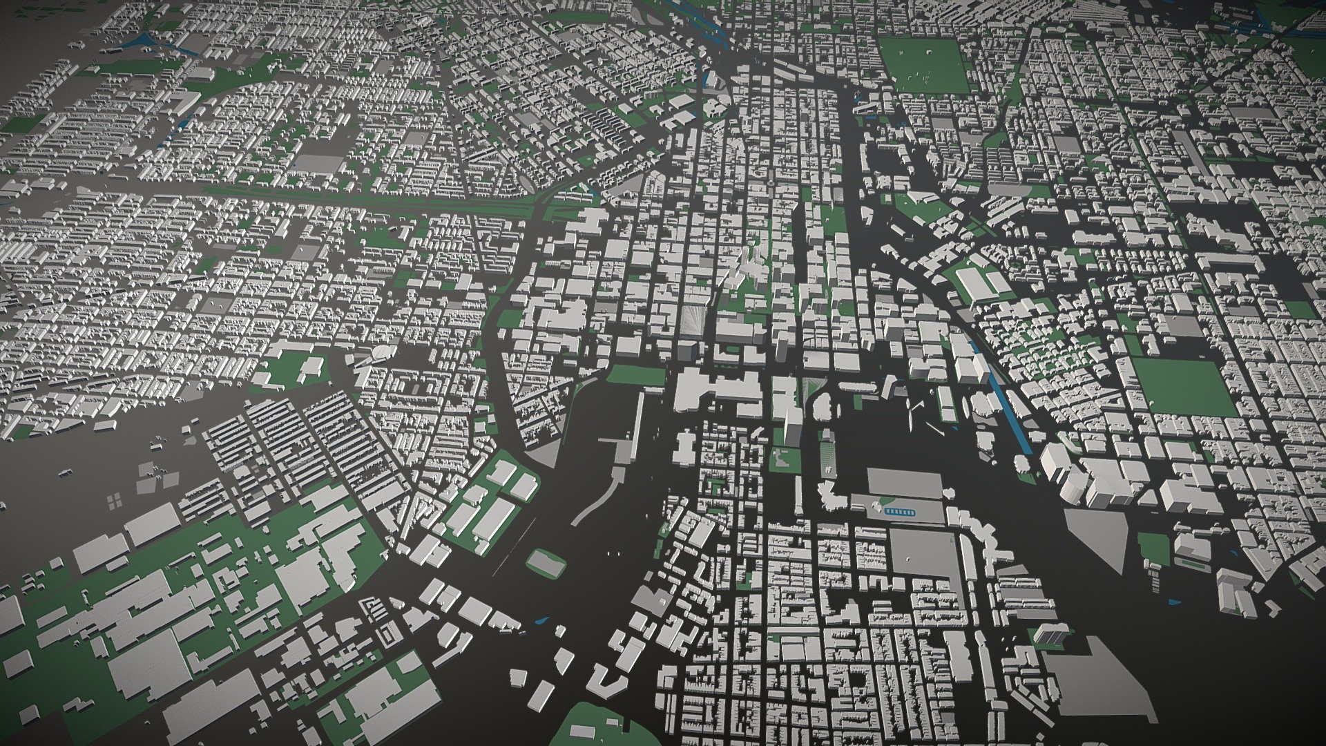 Baltimore USA - Mass buildings - Buy Royalty Free 3D model by Jinda ...