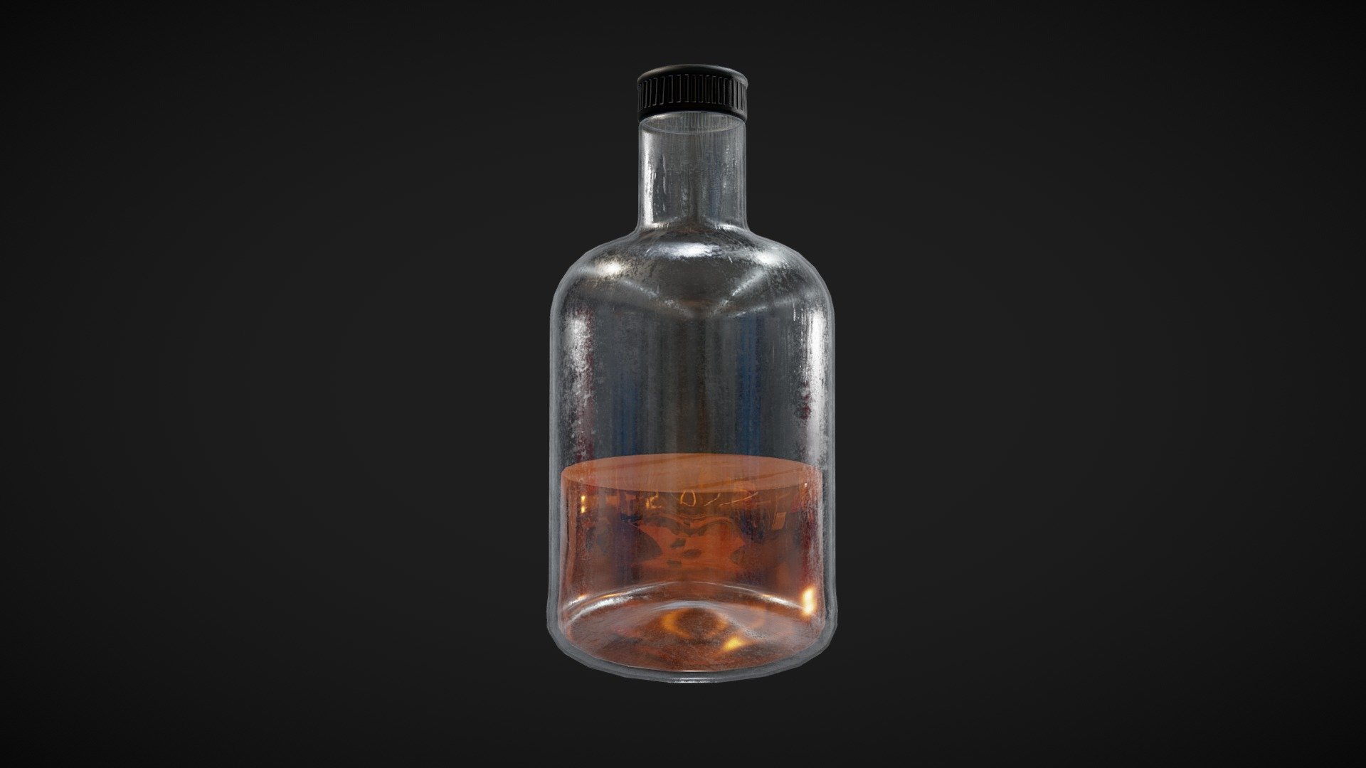 Bourbon bottle - Buy Royalty Free 3D model by Sousinho [b4eca66 ...