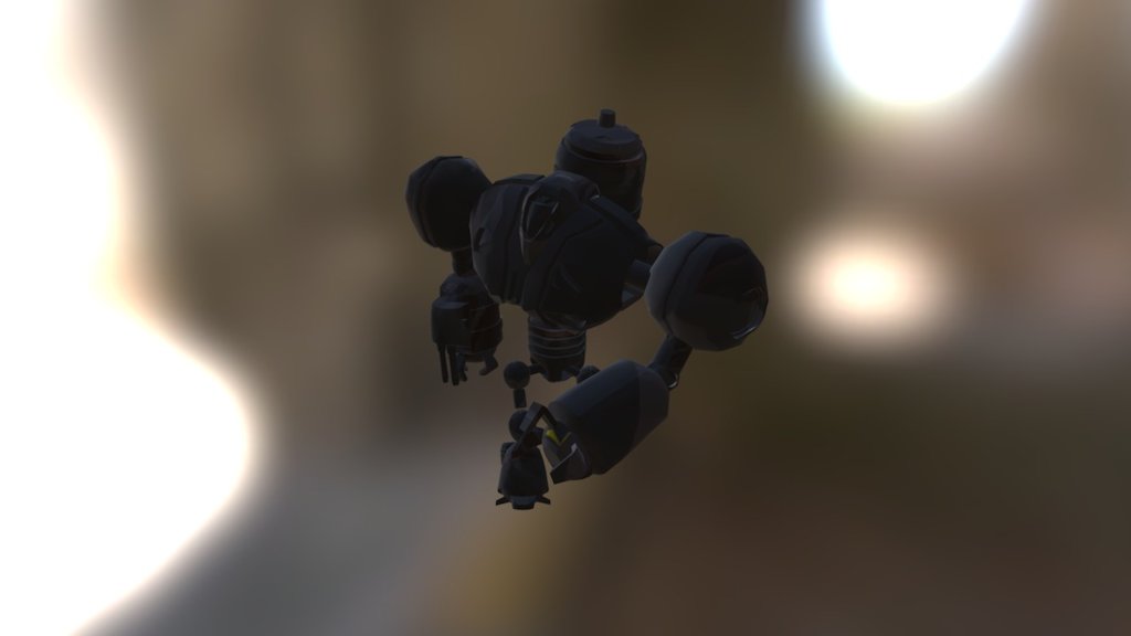 Robot Walk Cycle Export 02 - 3D model by ldsl8r [b4eef7d] - Sketchfab