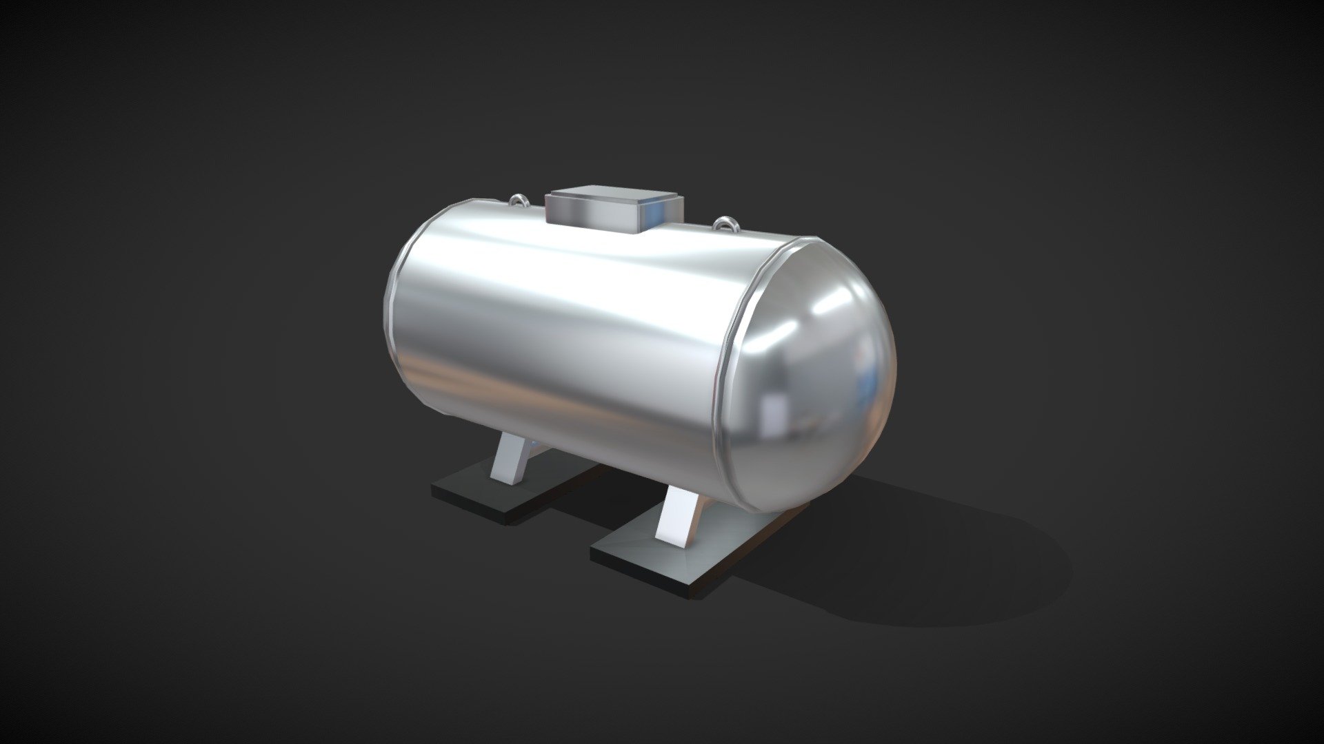 Large Propane Tank - 3D model by The Learning Network ...