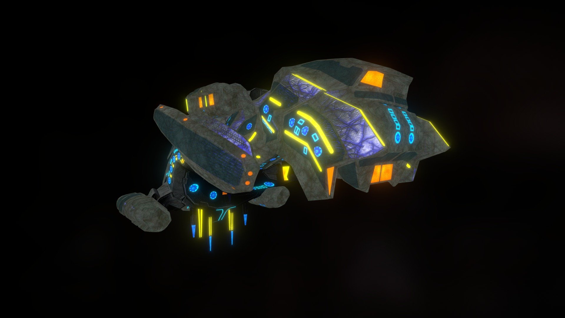 cargo insektoid craft S1 - 3D model by SKITProject (@lokavidhi ...