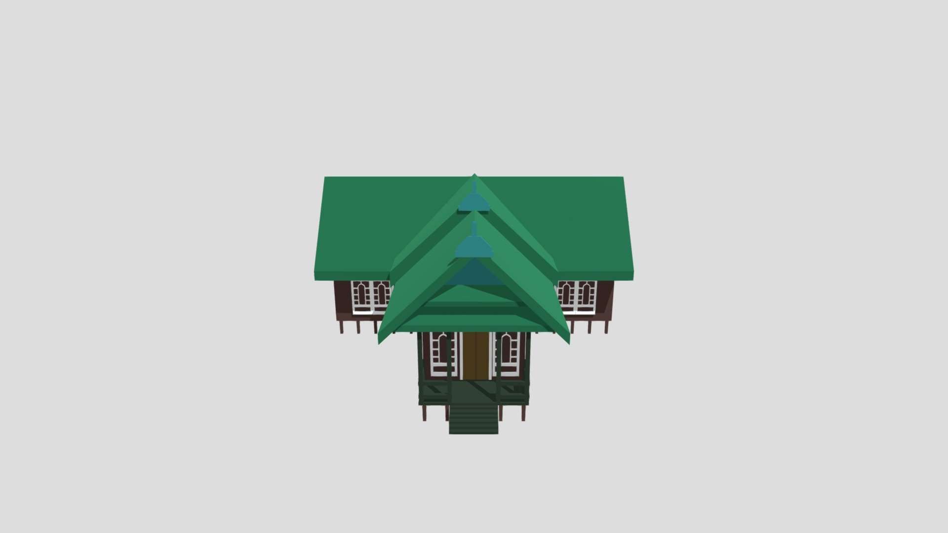01 Rumah Adat Baloy - 3D model by livingleaf [b4efffc] - Sketchfab