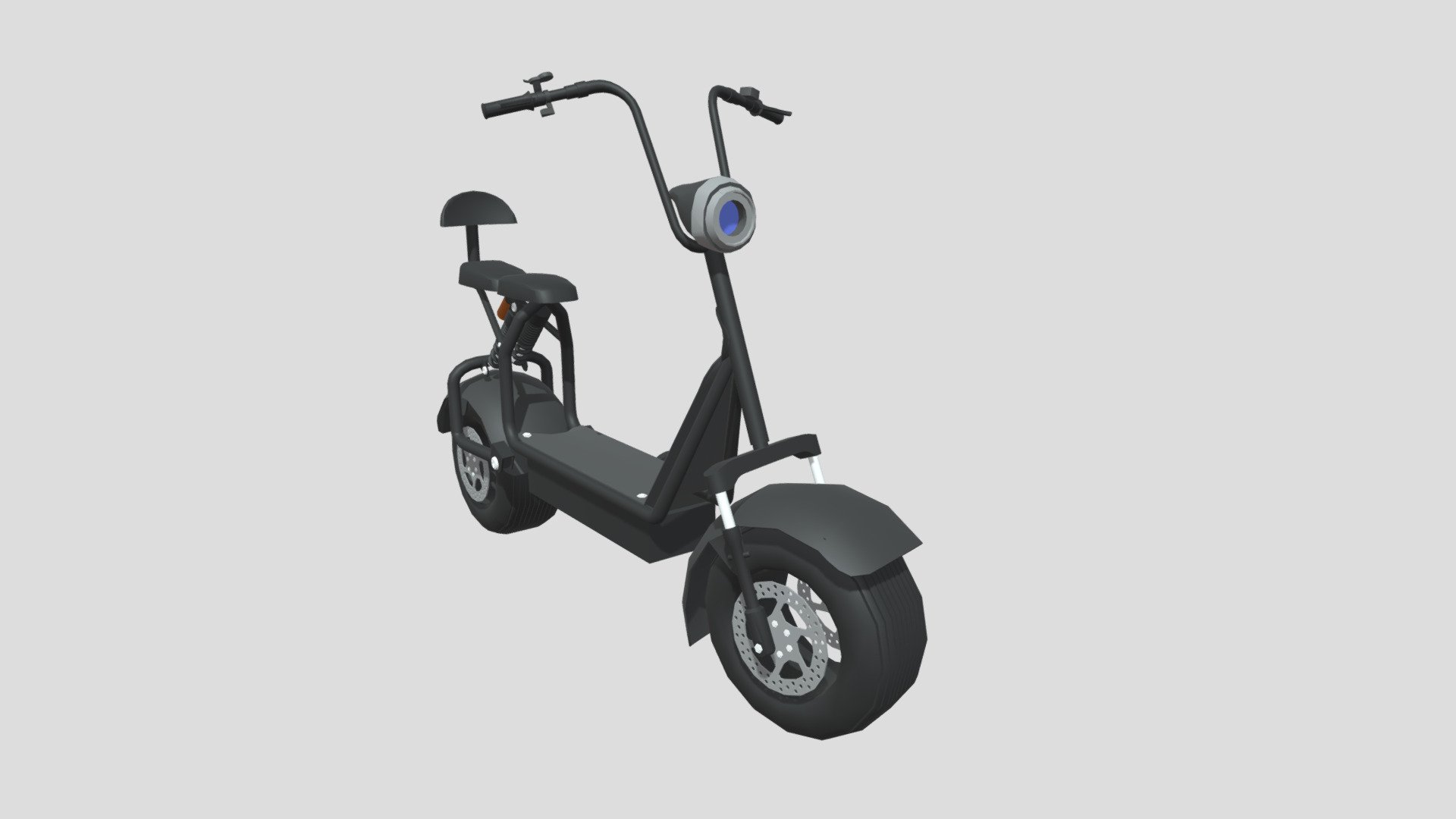motoroller - Download Free 3D model by qoti [b4f115e] - Sketchfab