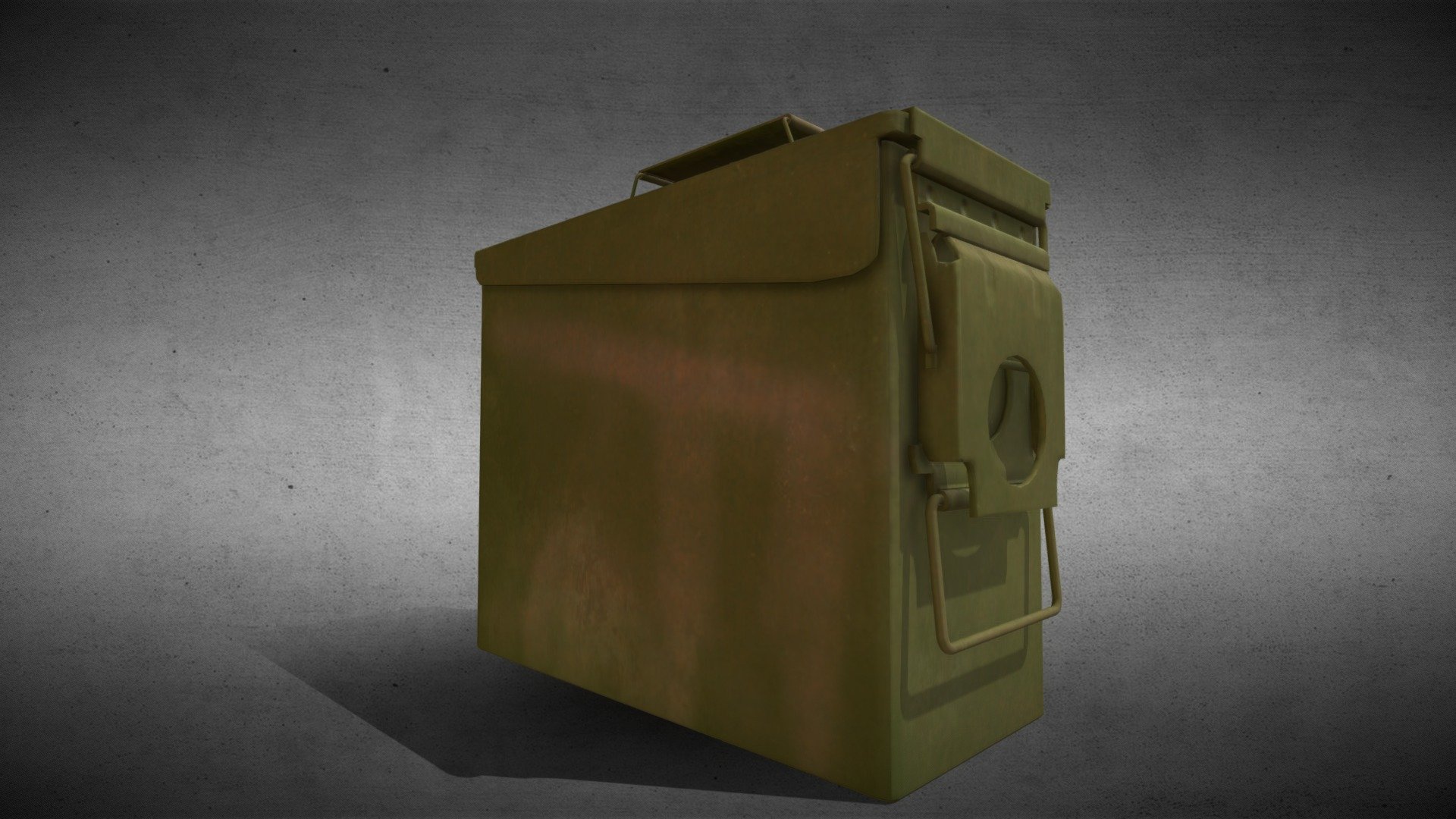 Ammo Can - 3D model by Brody Reglein (@BrodyReglein) [b4f1221] - Sketchfab