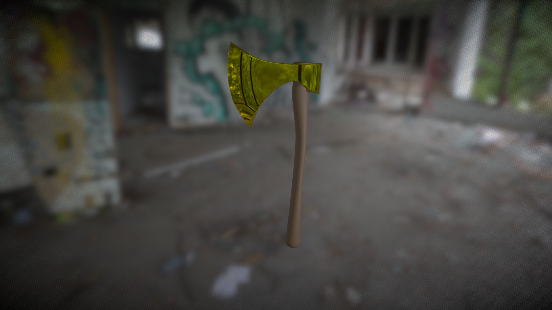 golden axe - 3D model by Sandeaterr [b4f1e50] - Sketchfab