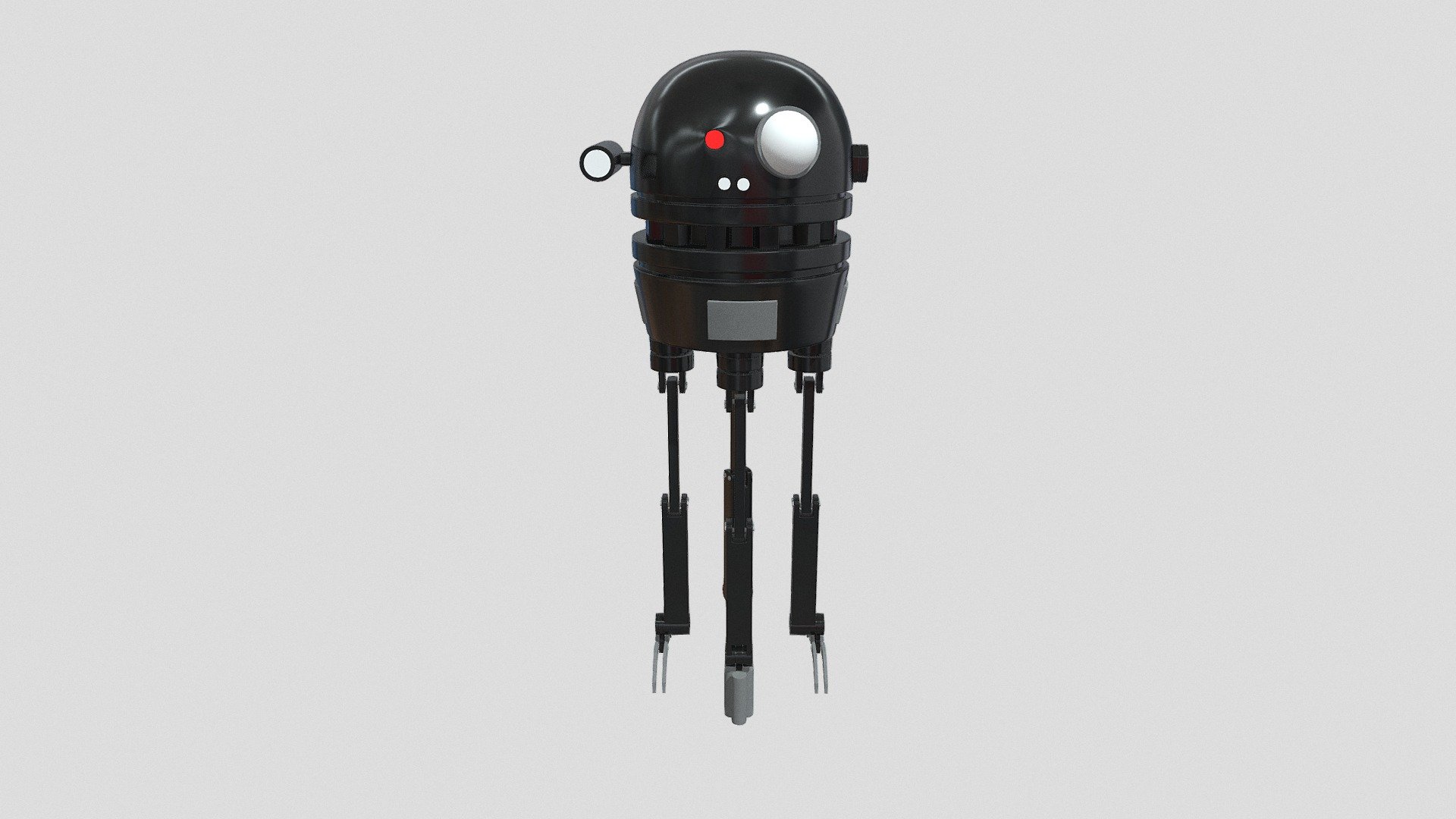 Sci-fi Droid Robot - 3D model by chris898123 [b4f3586] - Sketchfab