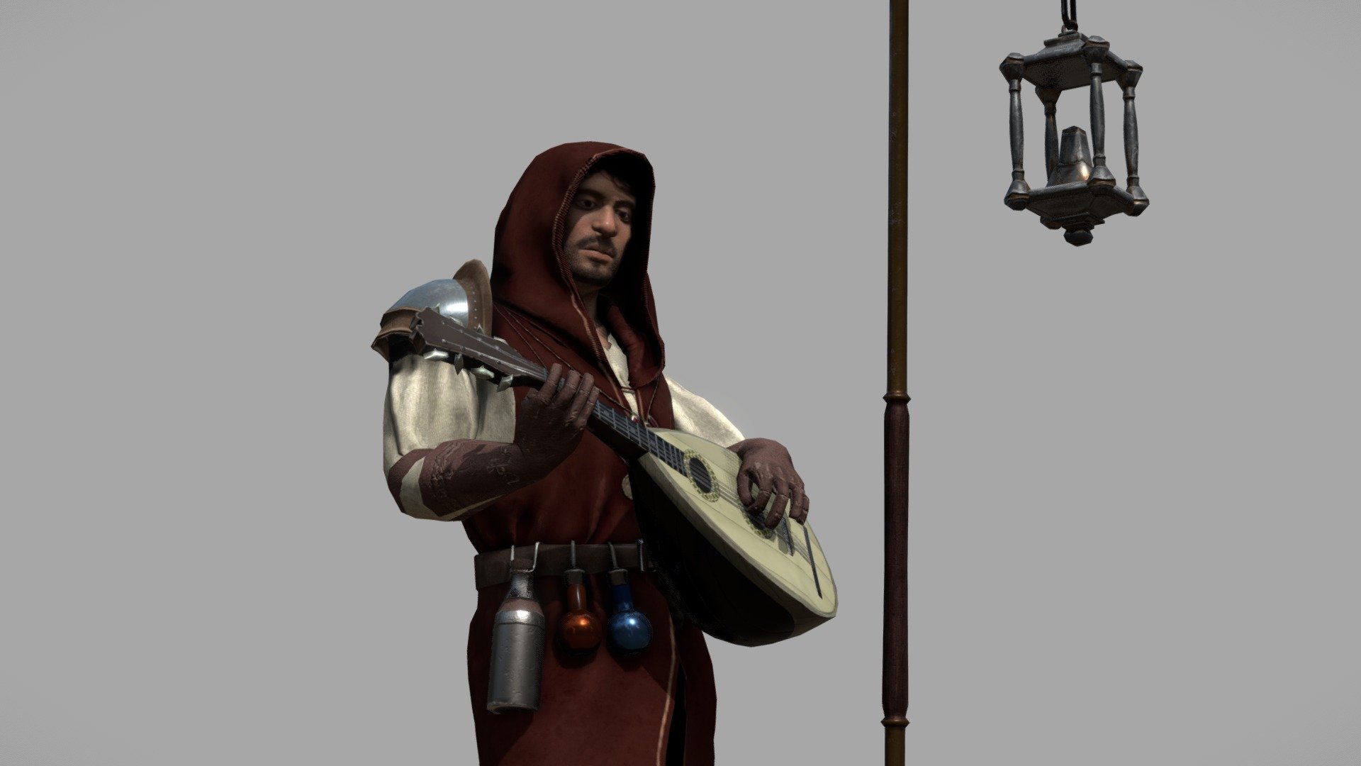 Bard - 3D model by Tibi Tircomnicu (@TircomnicuTiberiu) [b4f36c7 ...
