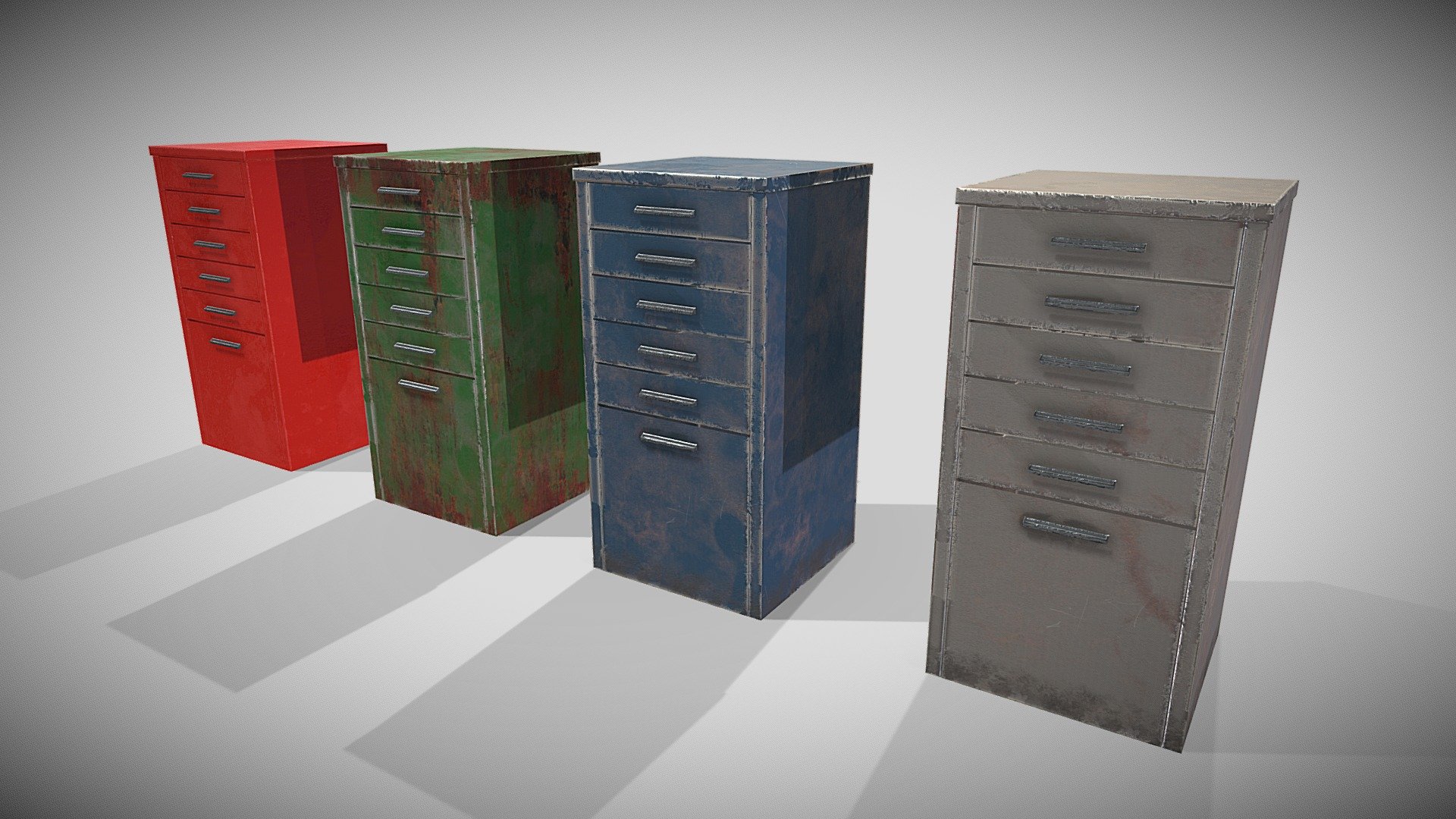 Filing cabiinets collection - Buy Royalty Free 3D model by Sousinho ...