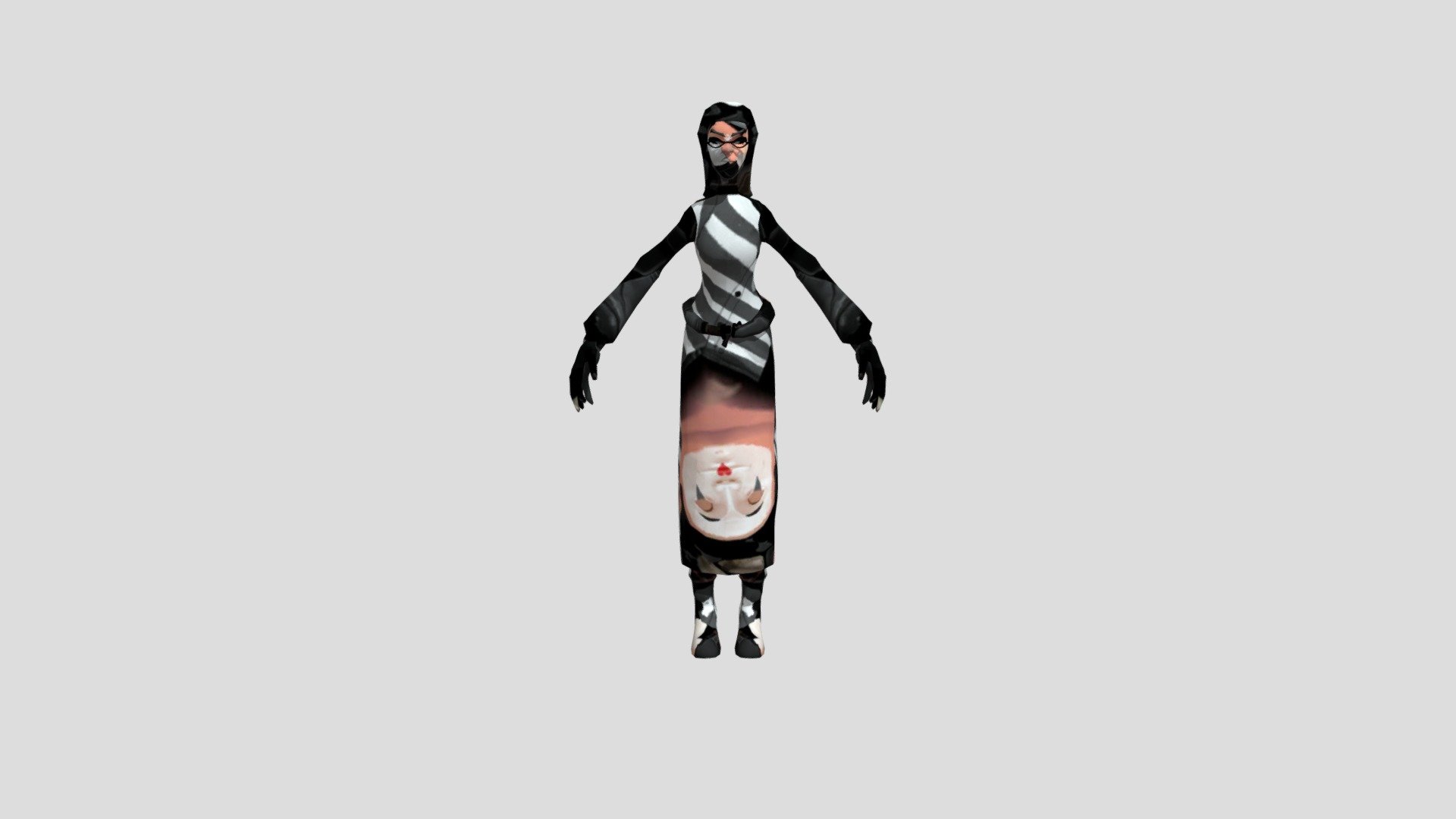 kid evil nun 2 - Download Free 3D model by dallas.wilkerson [b4f4335 ...