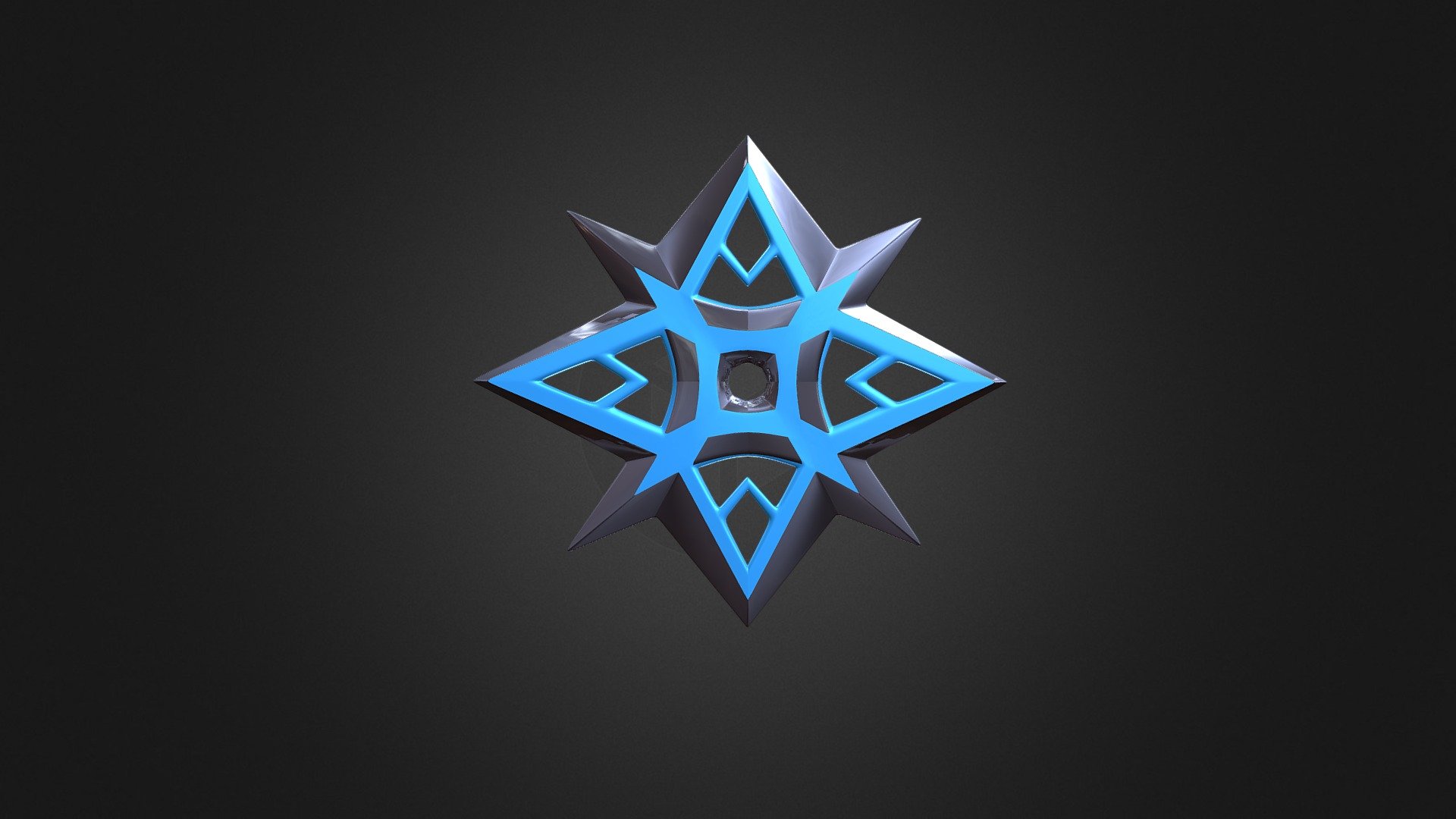 Snow Star - 3D model by IronWizard [b4f4657] - Sketchfab