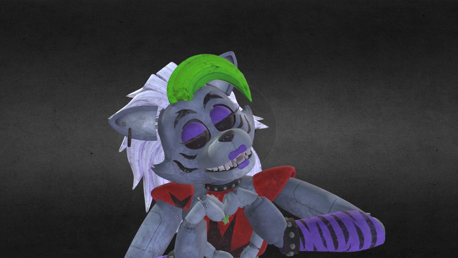 Roxy - FNAF - Security Breach - Download Free 3D model by ...