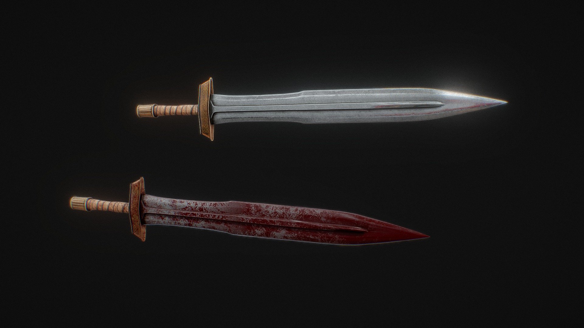Iron Sword Sketchfab - Buy Royalty Free 3D model by Isaack - Tacko The ...