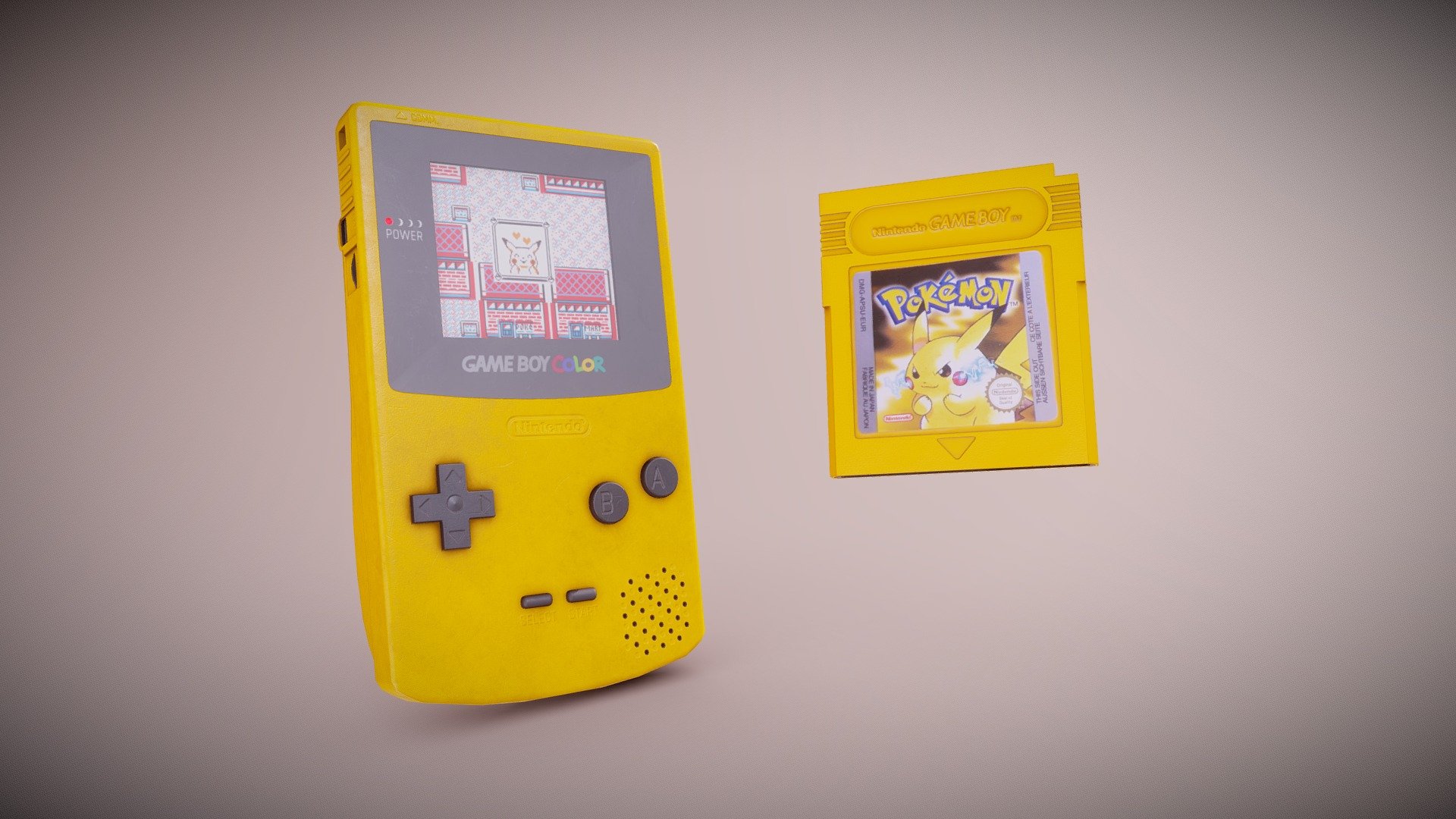 Pokemon Yellow Version Nintendo Game Boy Color Cartridge Only Nanoplustv co id