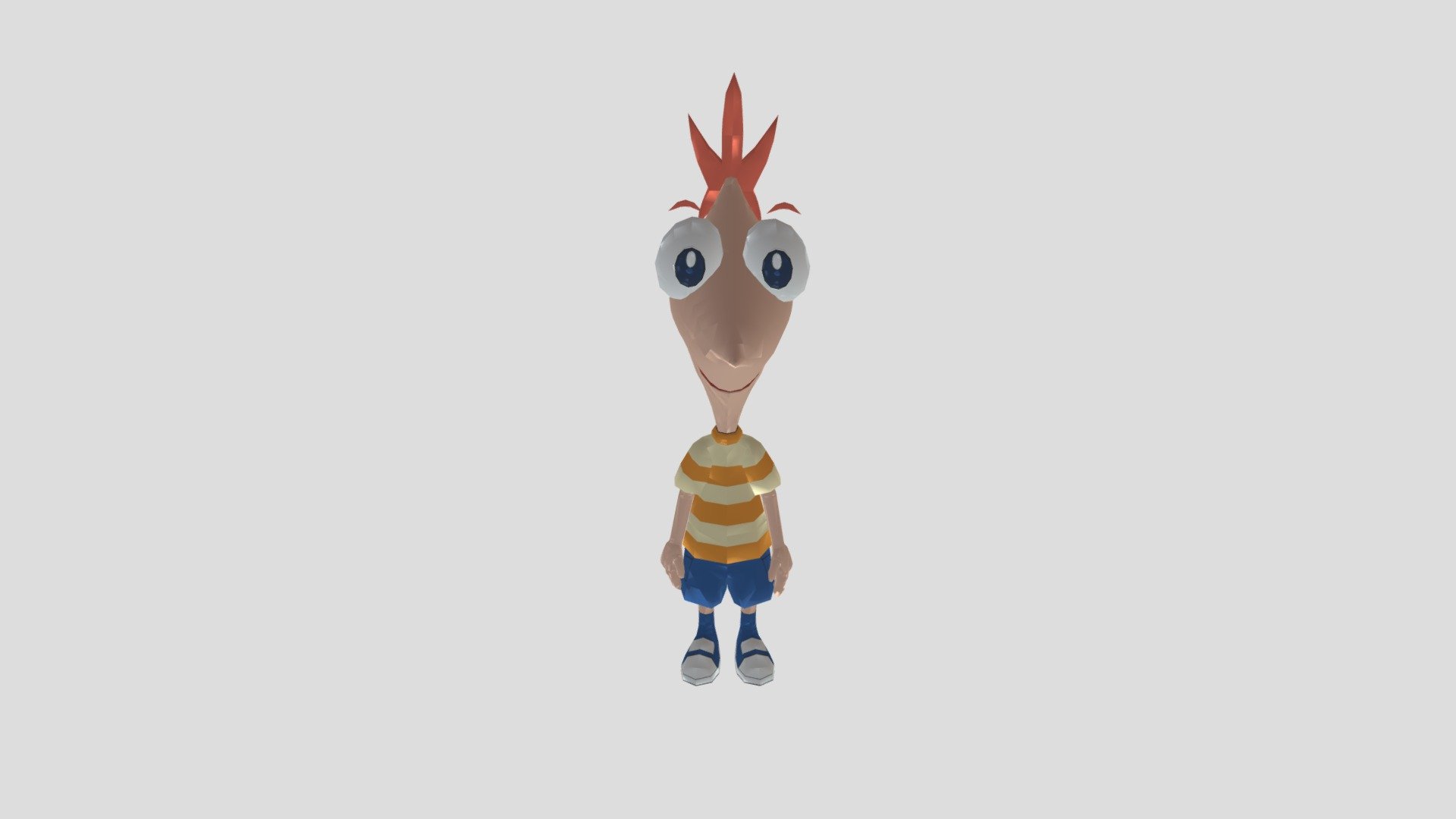 phineas flynn - Download Free 3D model by Kyle.withem [b4f7f1a] - Sketchfab