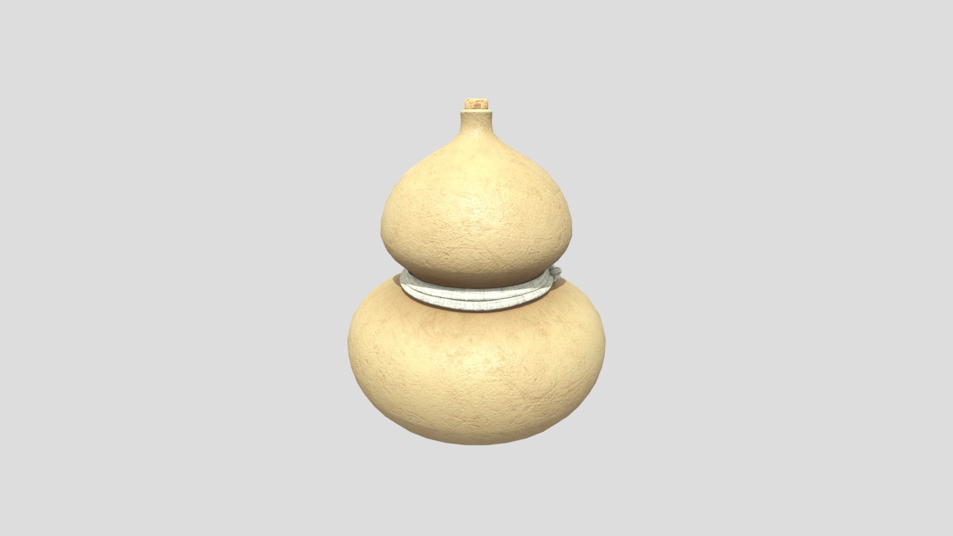 Gourd Bottle - 3D model by CharlieC (@squeek300) [b4f8429] - Sketchfab