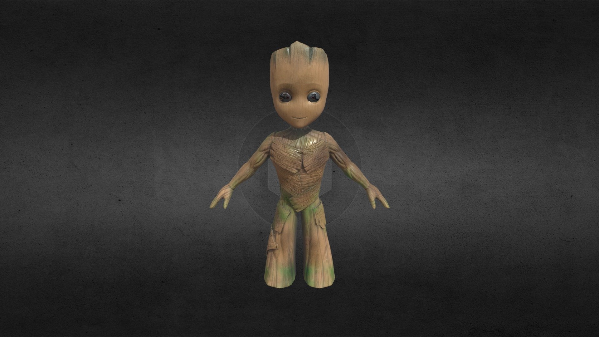 GROOT - 3D model by jonathanskyx (@jona0102) [b4f8a20] - Sketchfab