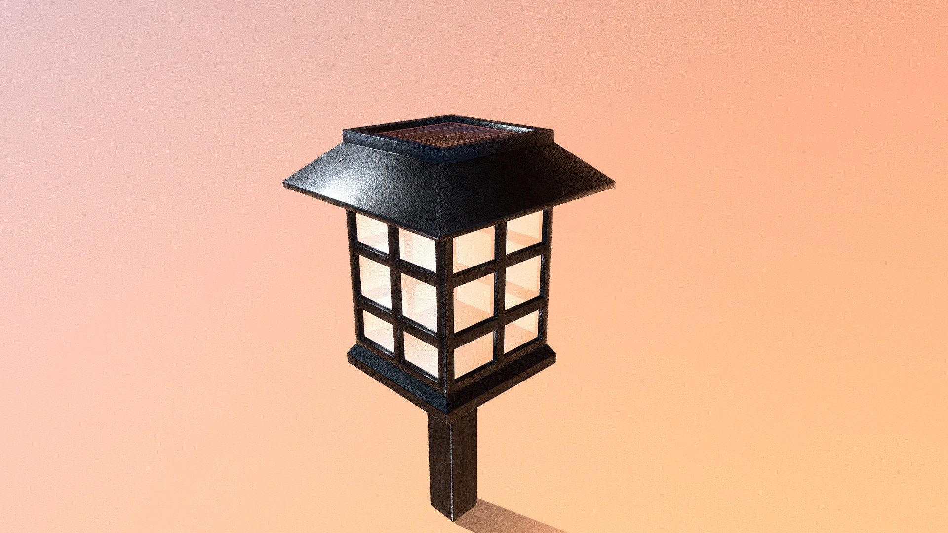 garden Light - 3D model by xxerbexx [b4f8d5f] - Sketchfab