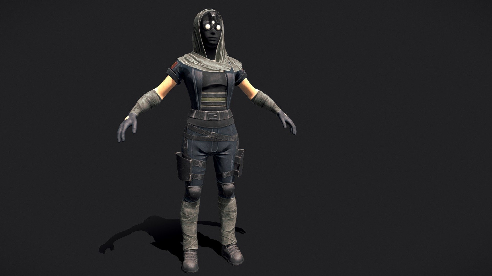 CharacterUbi - Download Free 3D model by Italo.Cerone [b4f971d] - Sketchfab