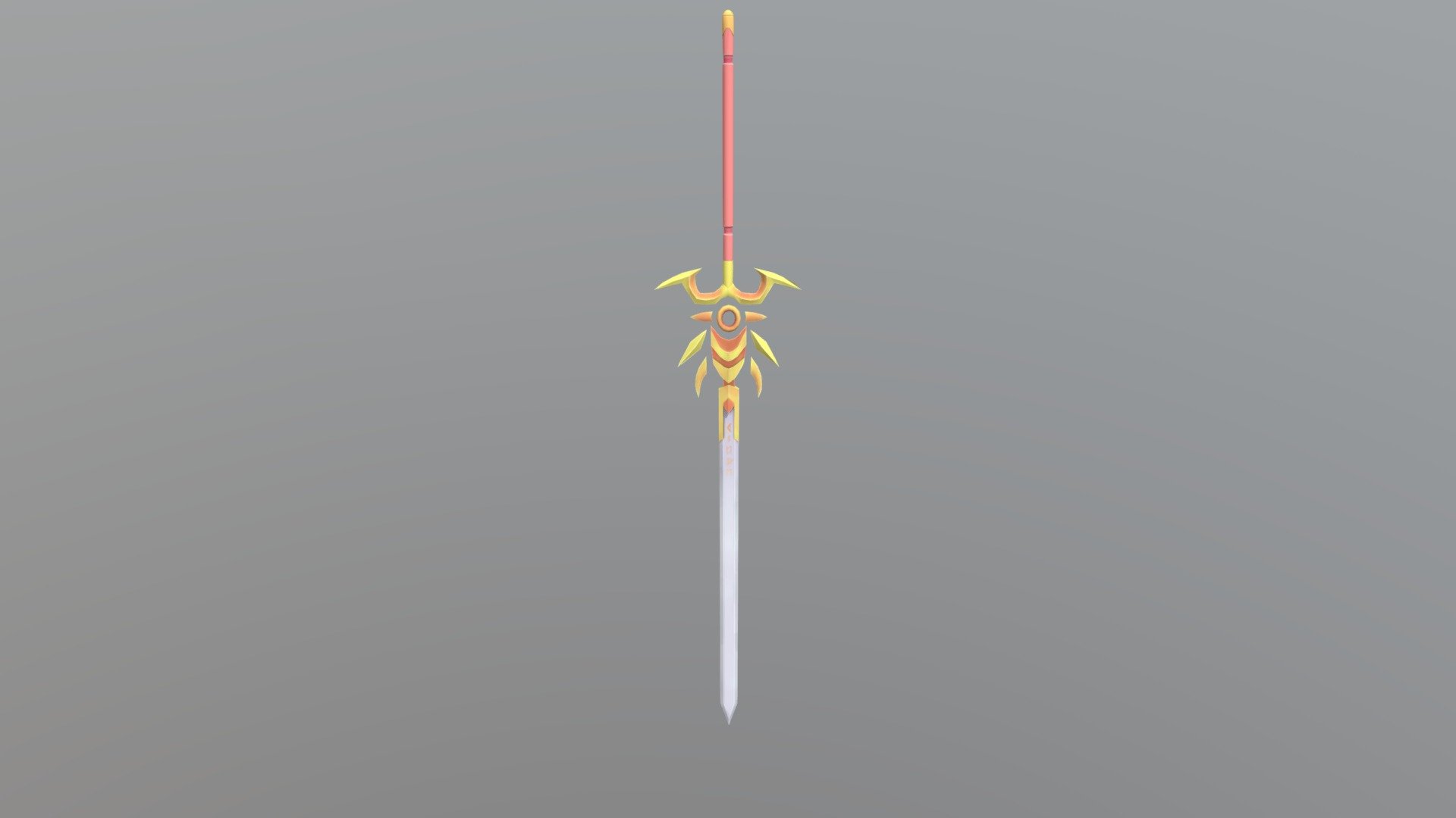 Magic sword - 3D model by Tea_master [b4f98f4] - Sketchfab