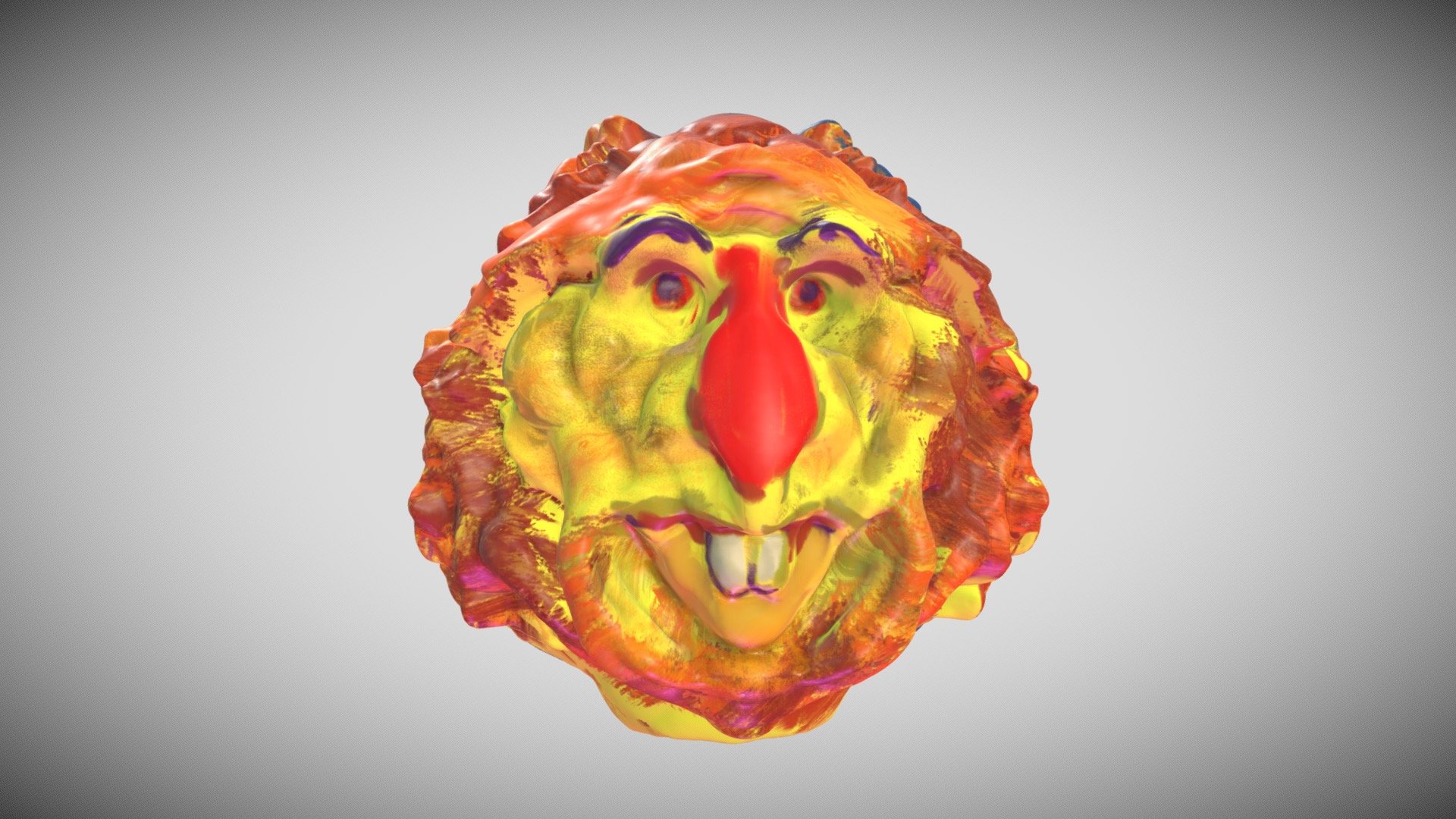 Double Sided ONI (devil) - Download Free 3D model by Jimmy Gunawan ...