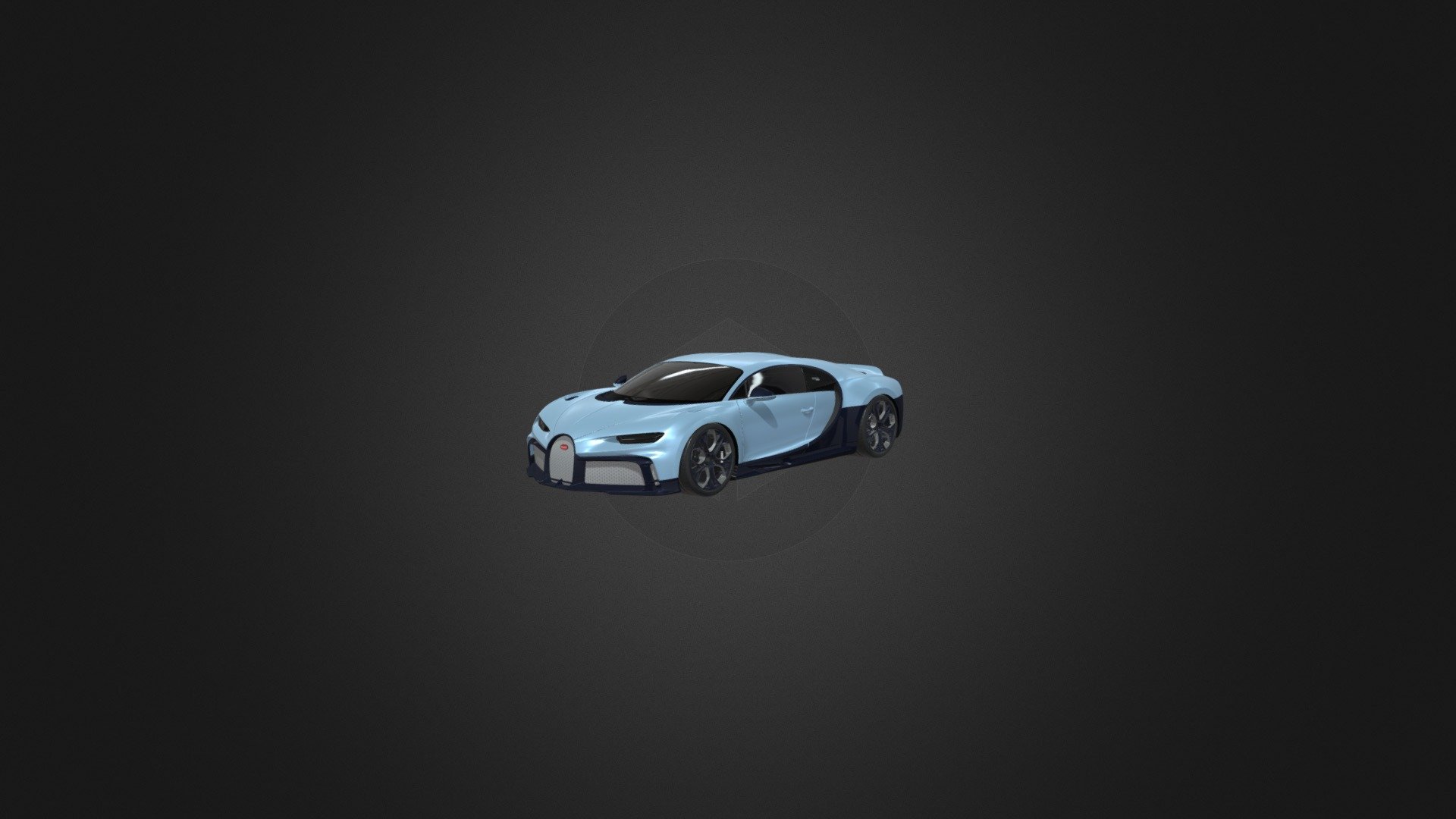Bugatti Chiron - Download Free 3D model by Mighty Mannan (@mannanbeasal ...