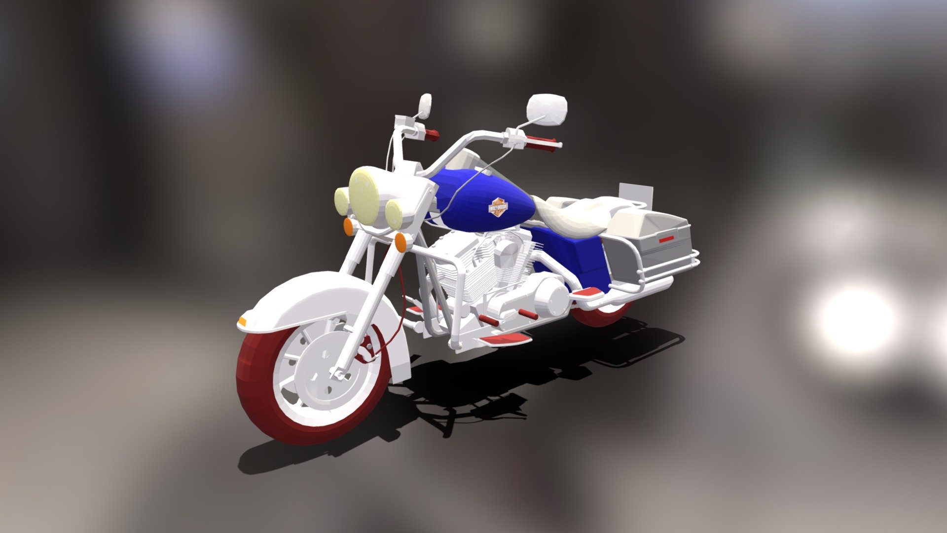 Harley Davidson Road King - 3D model by Digital BIM Solutions ...
