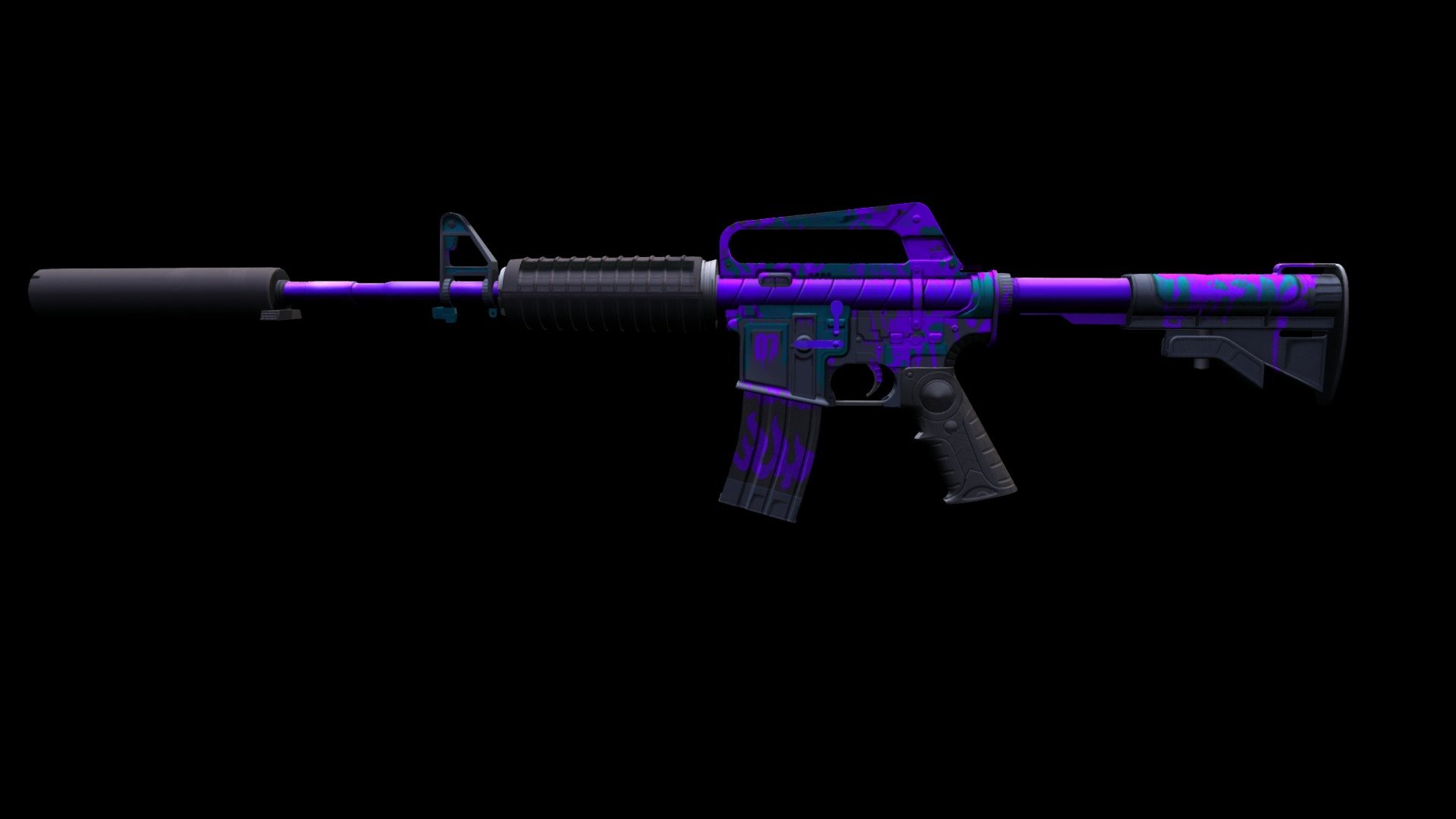M4a1-s | Ink Attack - 3D model by UnclEcake (@MishaHomecok) [b4fbc2c ...