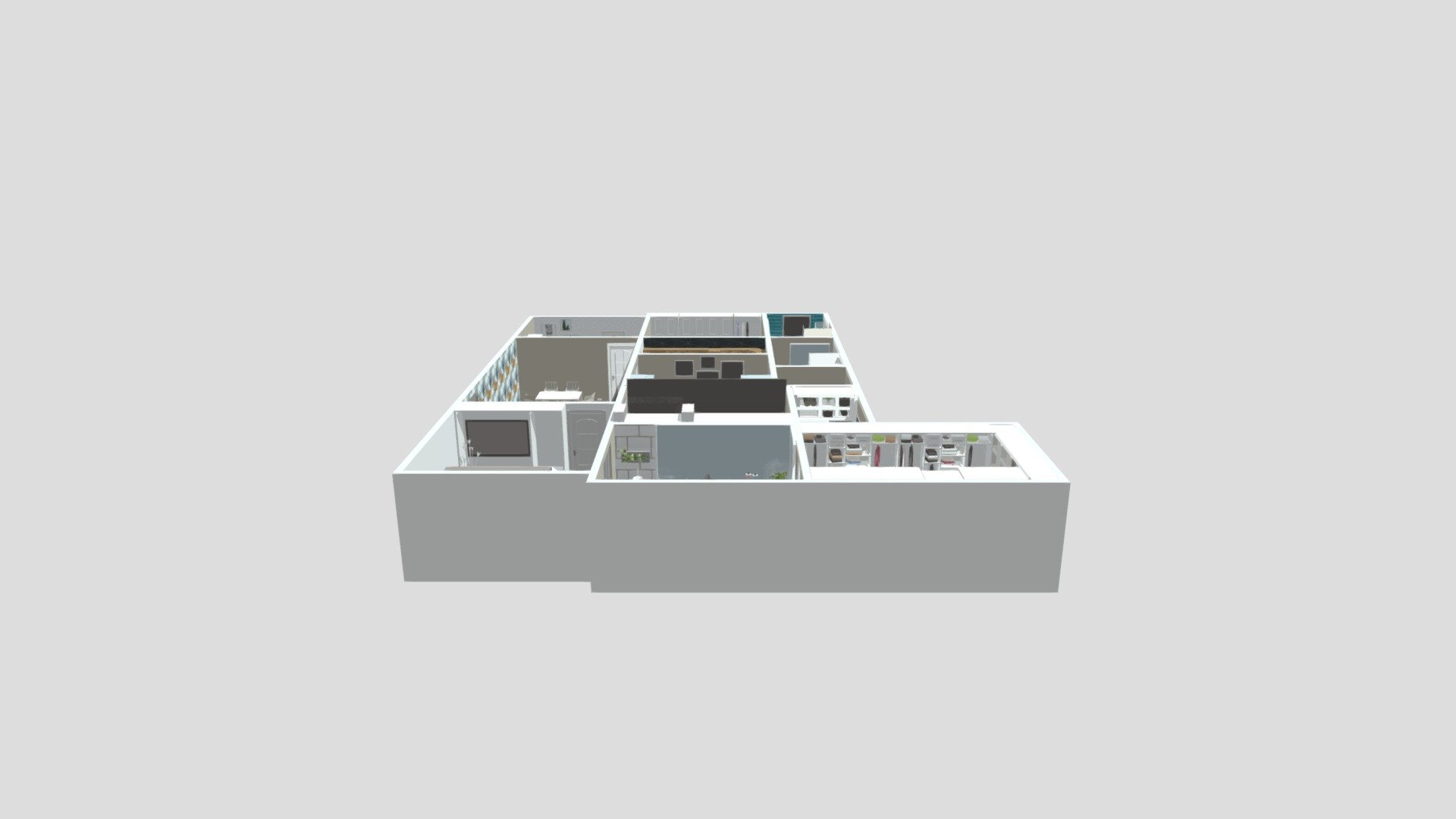 Single mom apt w 4 kids - Download Free 3D model by Home Design 3D ...